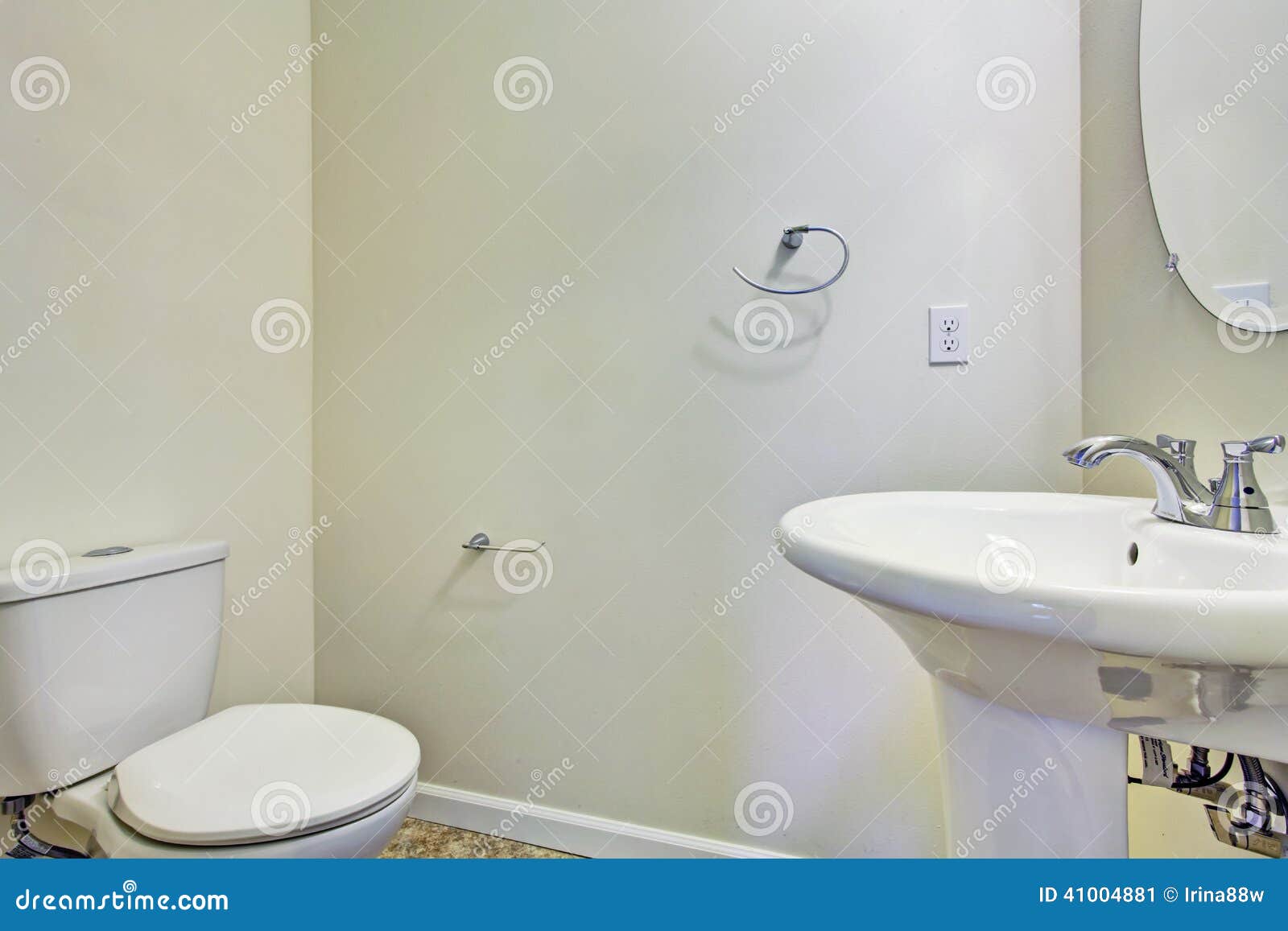 Simple bathroom interior stock image. Image of design - 41004881