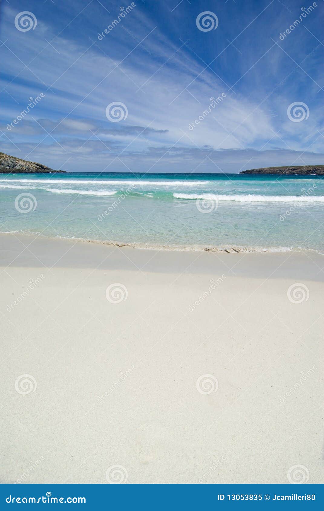 Simple beach scene stock image. Image of tranquil, space - 13053835