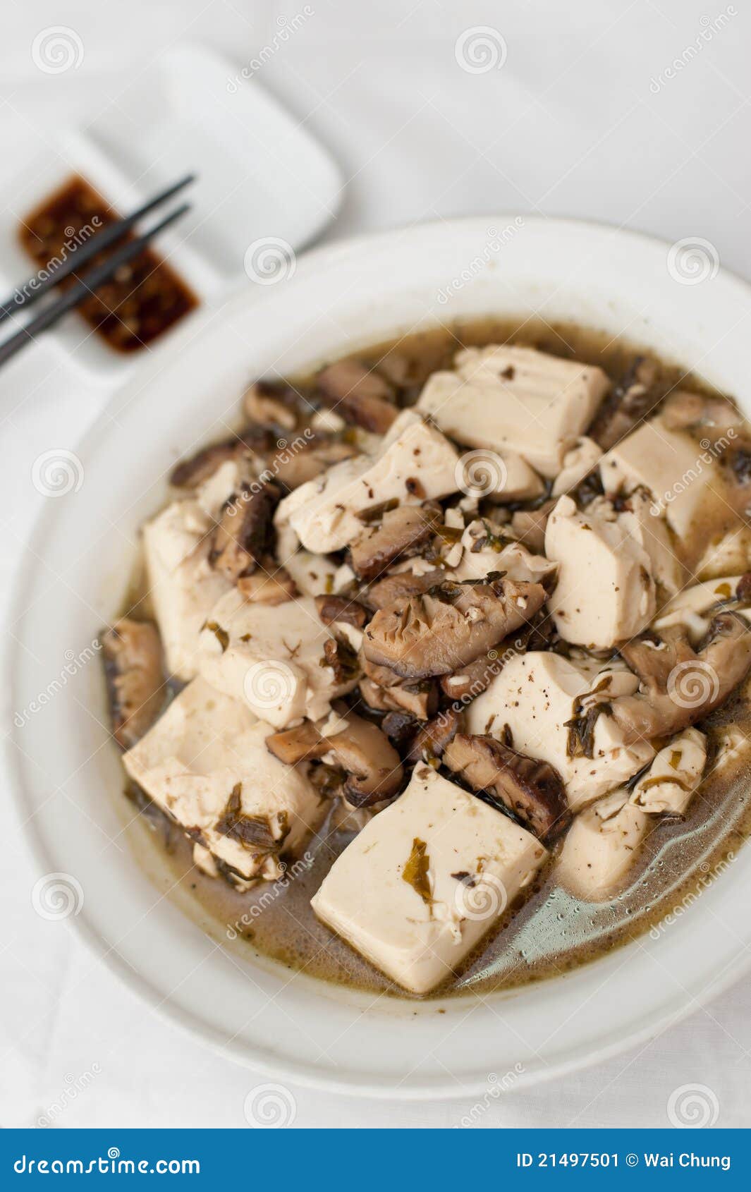 Simple bean curd delicacy stock image. Image of food - 21497501