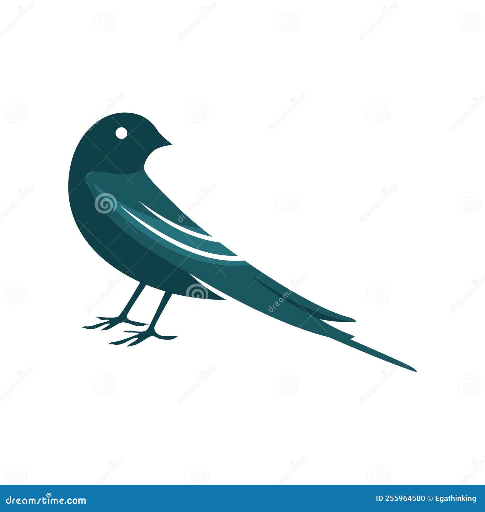 SIMPLE and BEAUTIFUL BIRD LOGO ICON Stock Vector - Illustration of beak ...