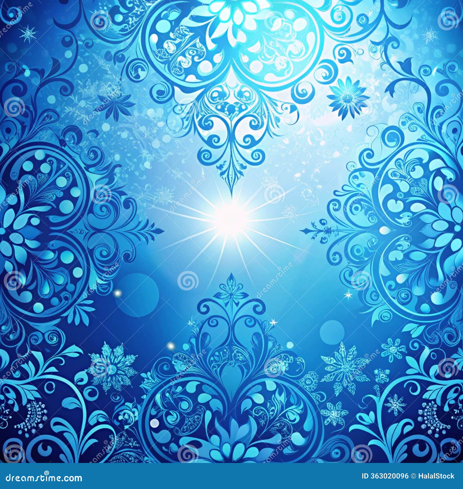 Simple and Beautiful Blue Background for Design Stock Illustration ...