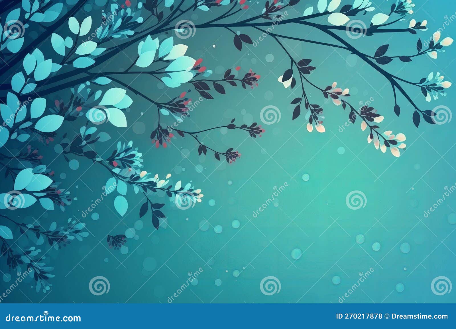 Simple and Beautiful Green Spring Abstract Background Stock ...