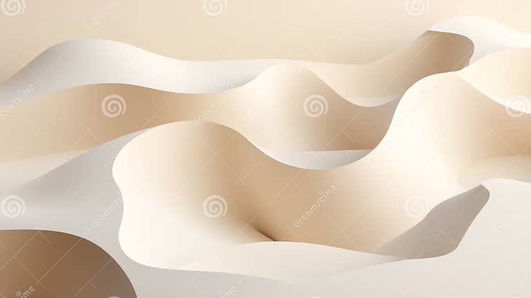 Simple Beige Abstract Wave Background for Presentations Stock Image ...