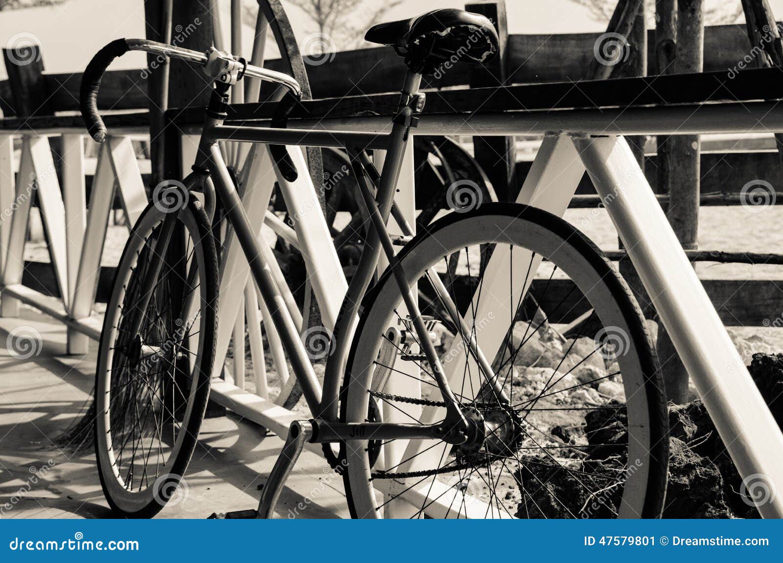 Simple bicycle stock image. Image of wheel, black, farm - 47579801