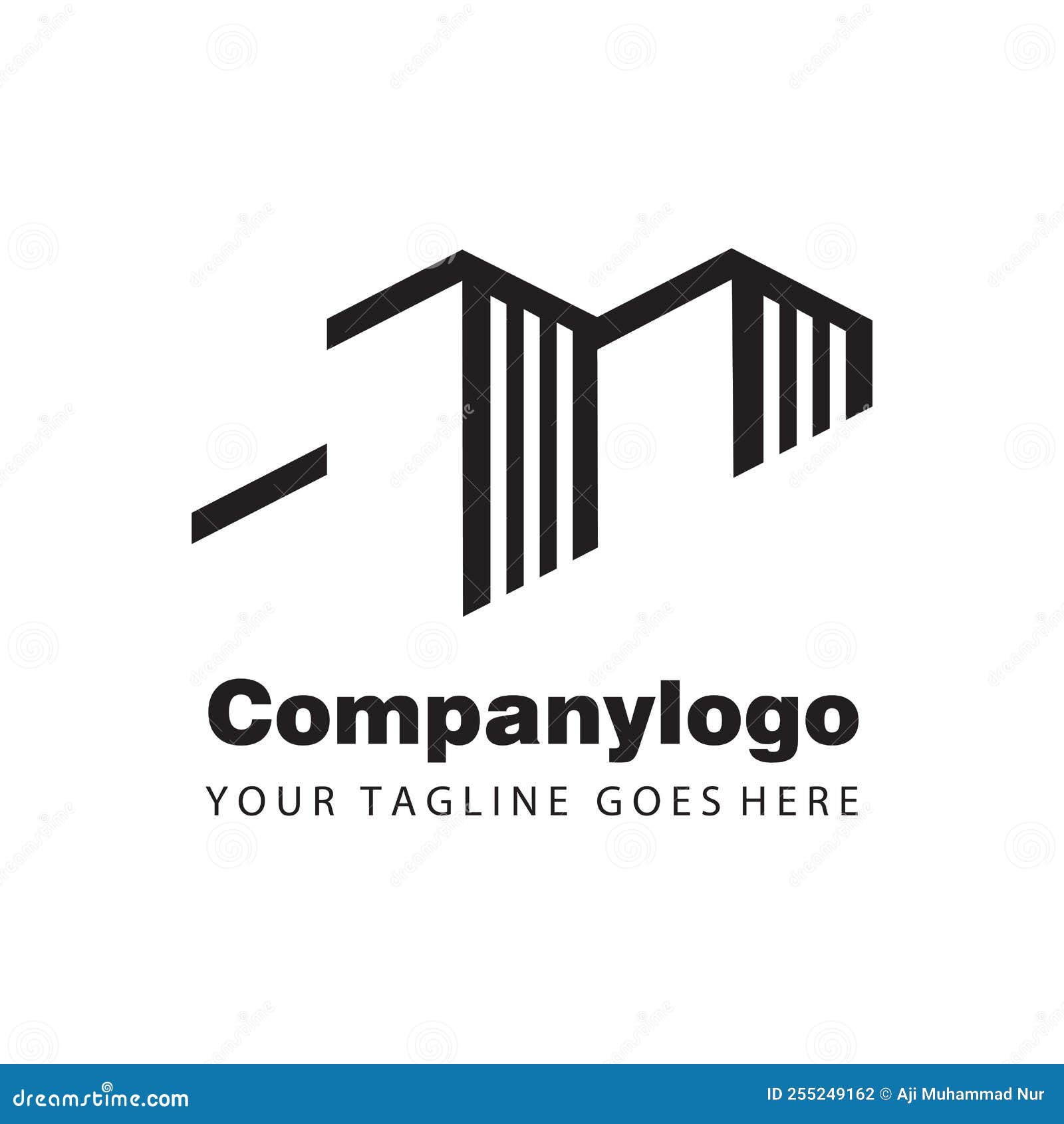 Black Building Linear Style Stock Vector - Illustration of line, text ...