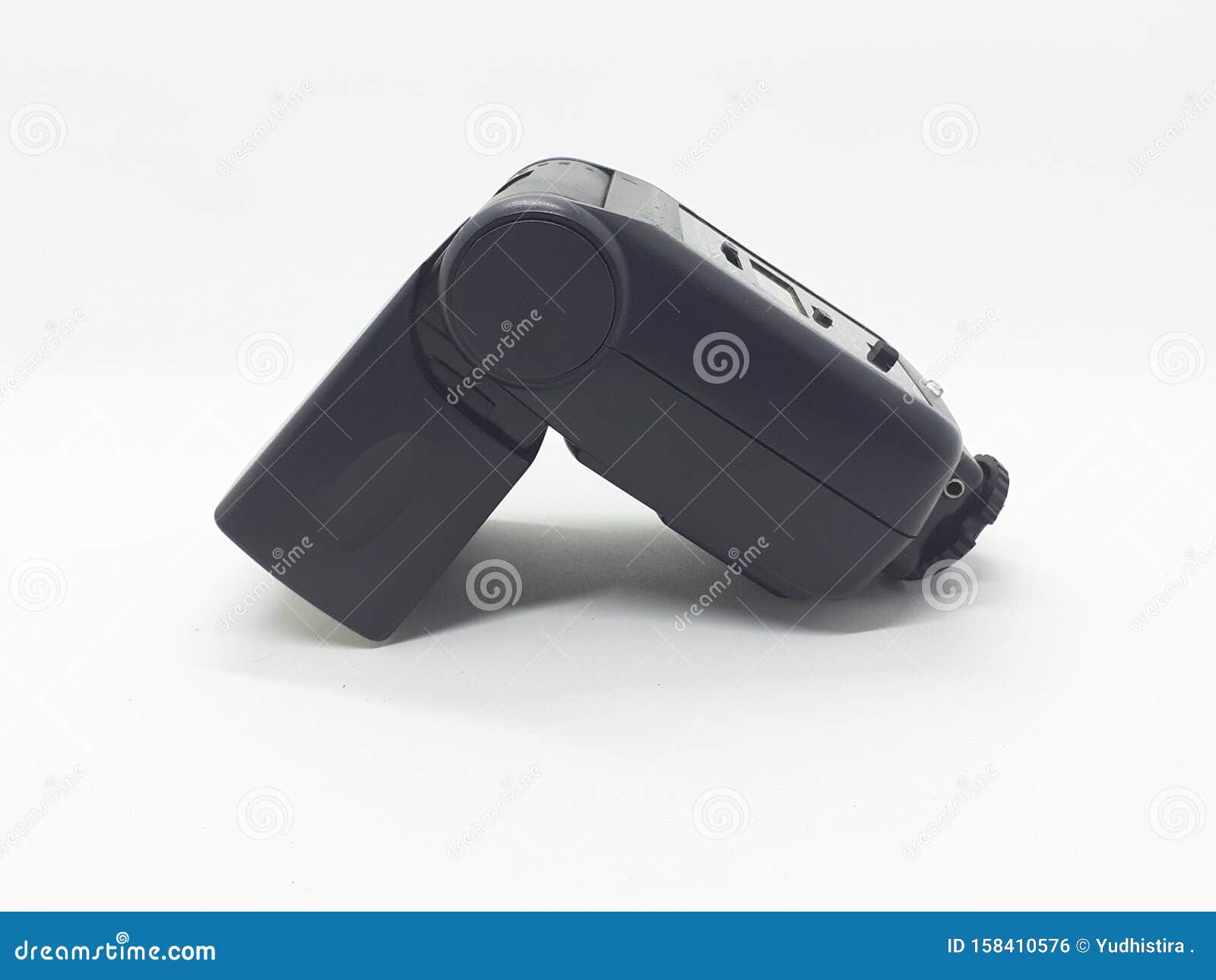 Simple Black Flash for DSLR Camera on White Isolation Background 03 ...
