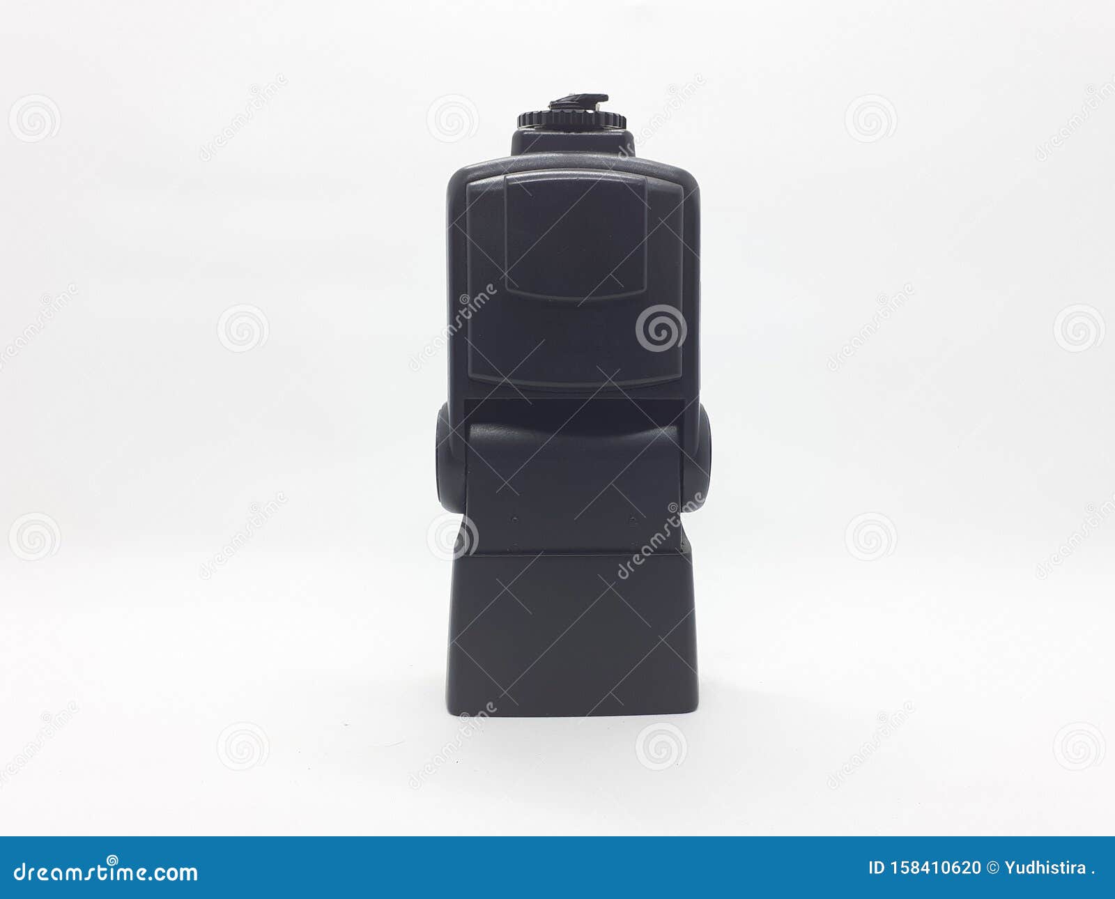 Simple Black Flash for DSLR Camera on White Isolation Background 06 ...