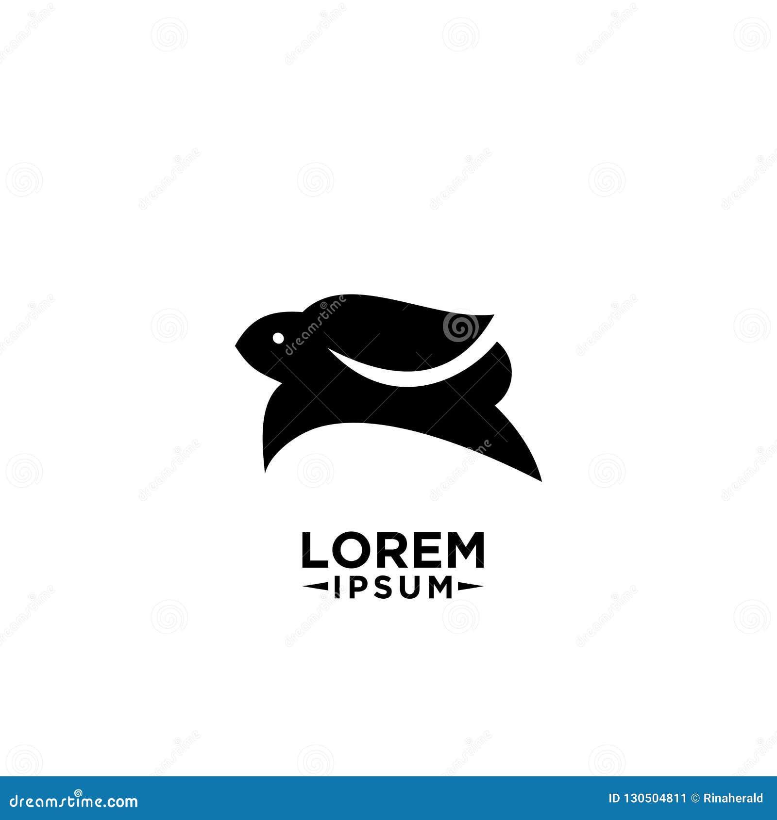 Rabbit Logo Icon Designs Vector Stock Illustration - Illustration of ...