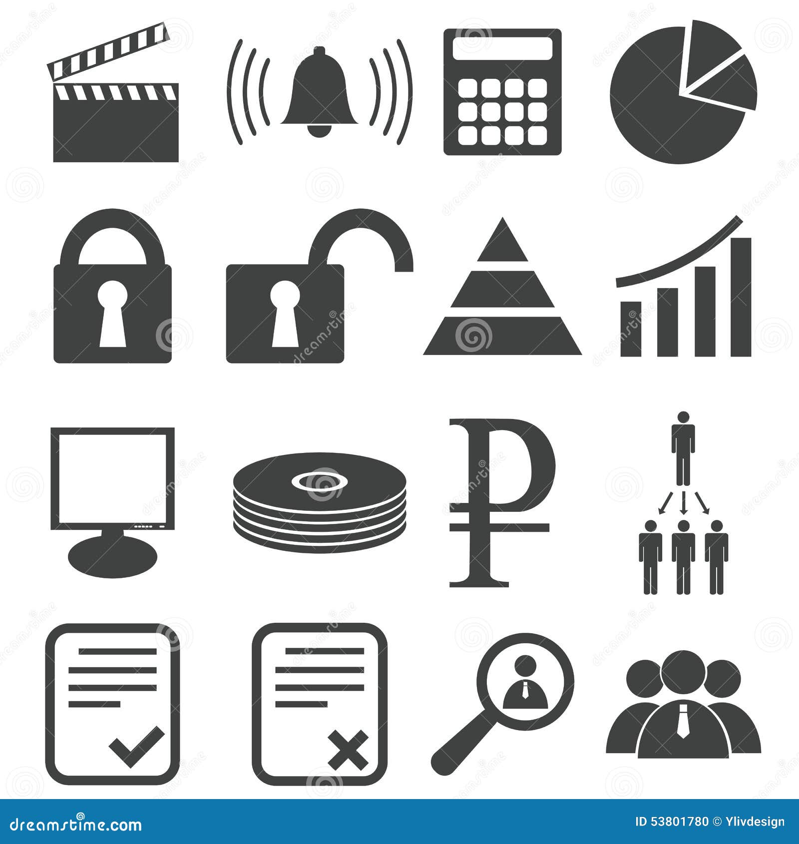 Simple black icon set 10 stock vector. Illustration of ring - 53801780