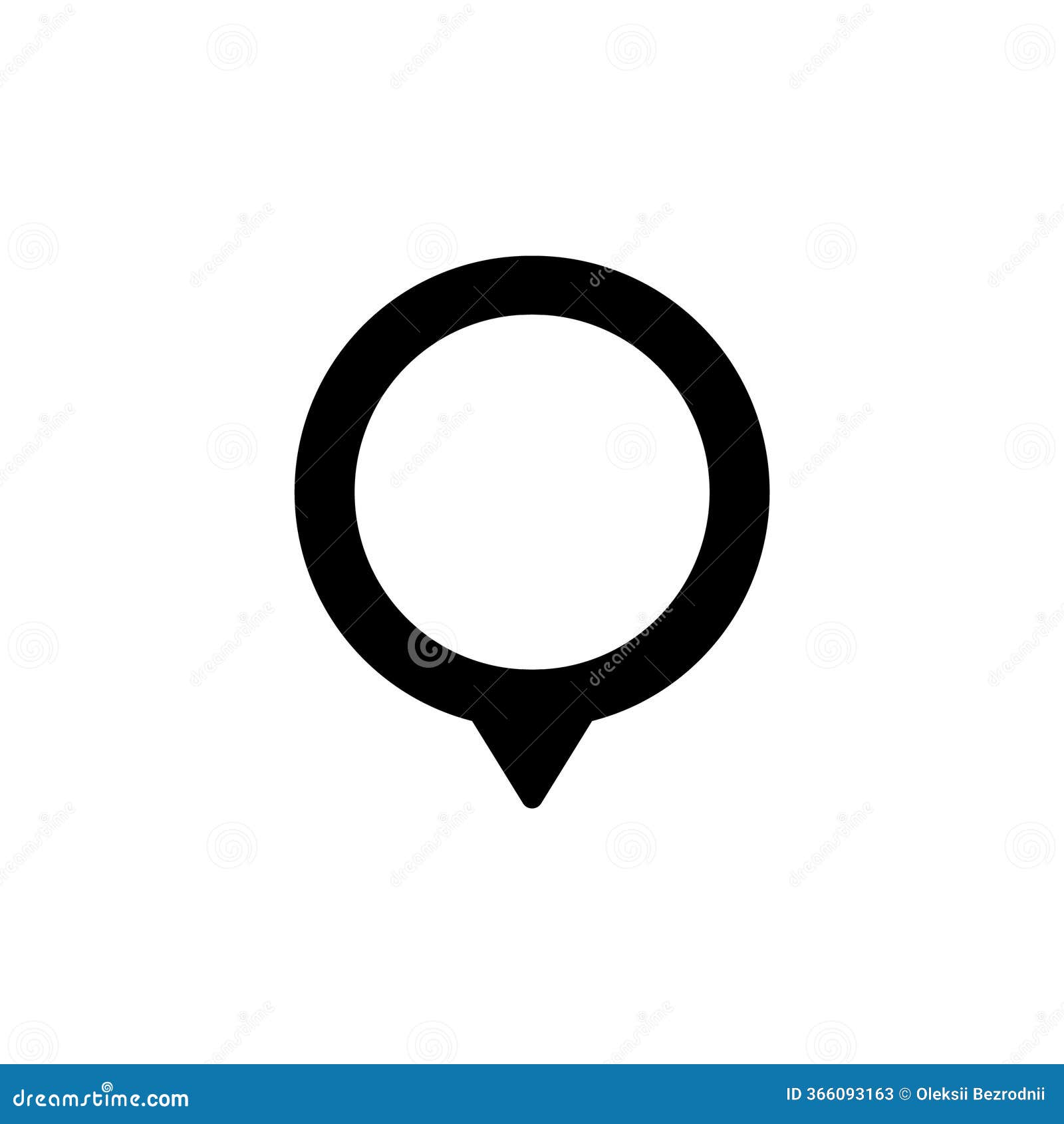 Black Location Icon With Map. Address Symbol. Place Icon Cartoon Vector ...