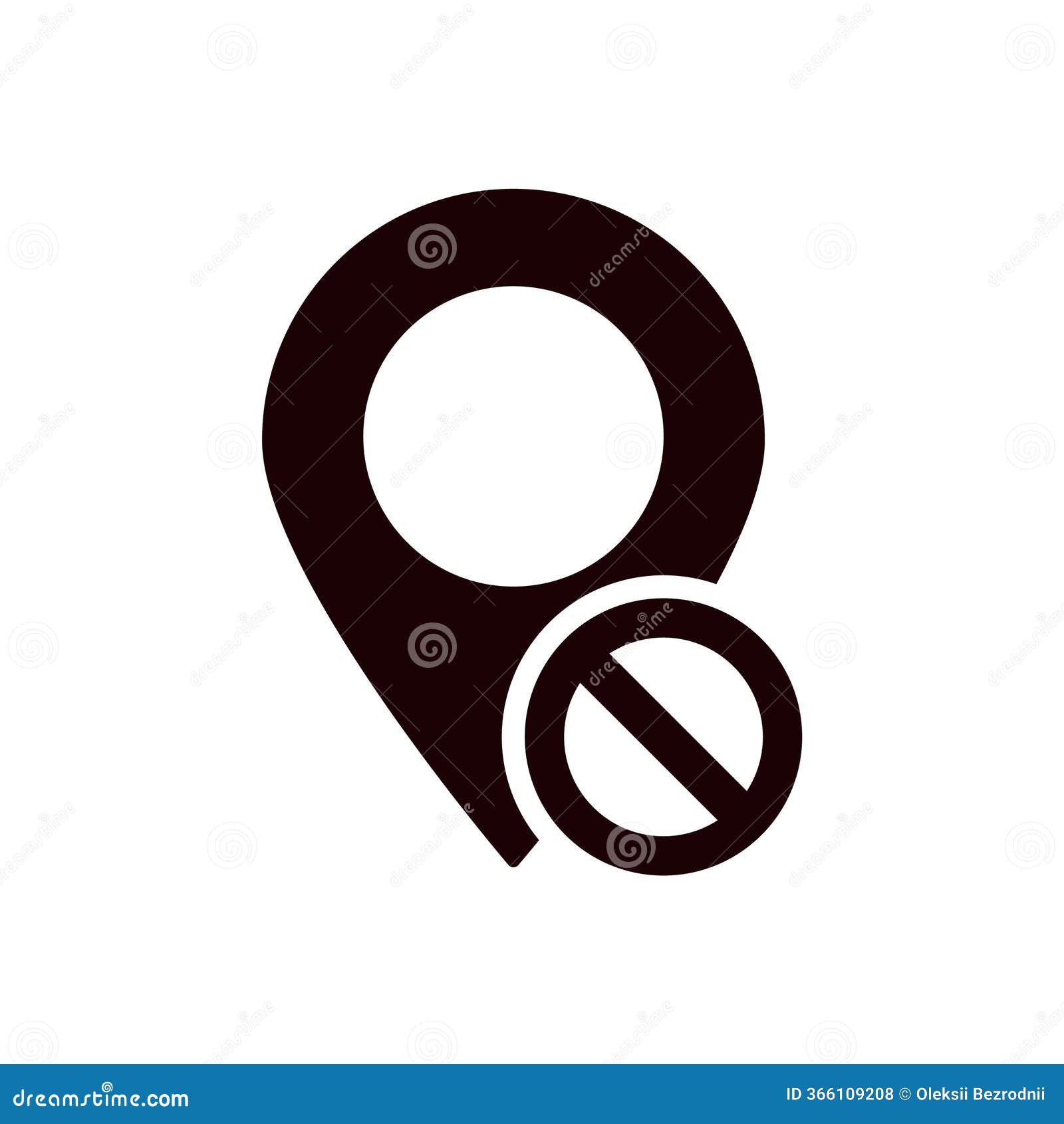 Black Location Icon With Map. Address Symbol. Place Icon Cartoon Vector ...