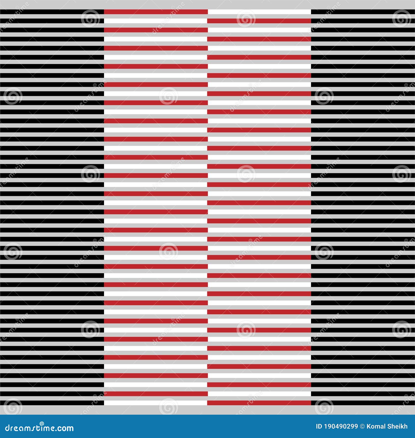 Simple Black Red and White Lines Design Patterns Illustration Abstract ...