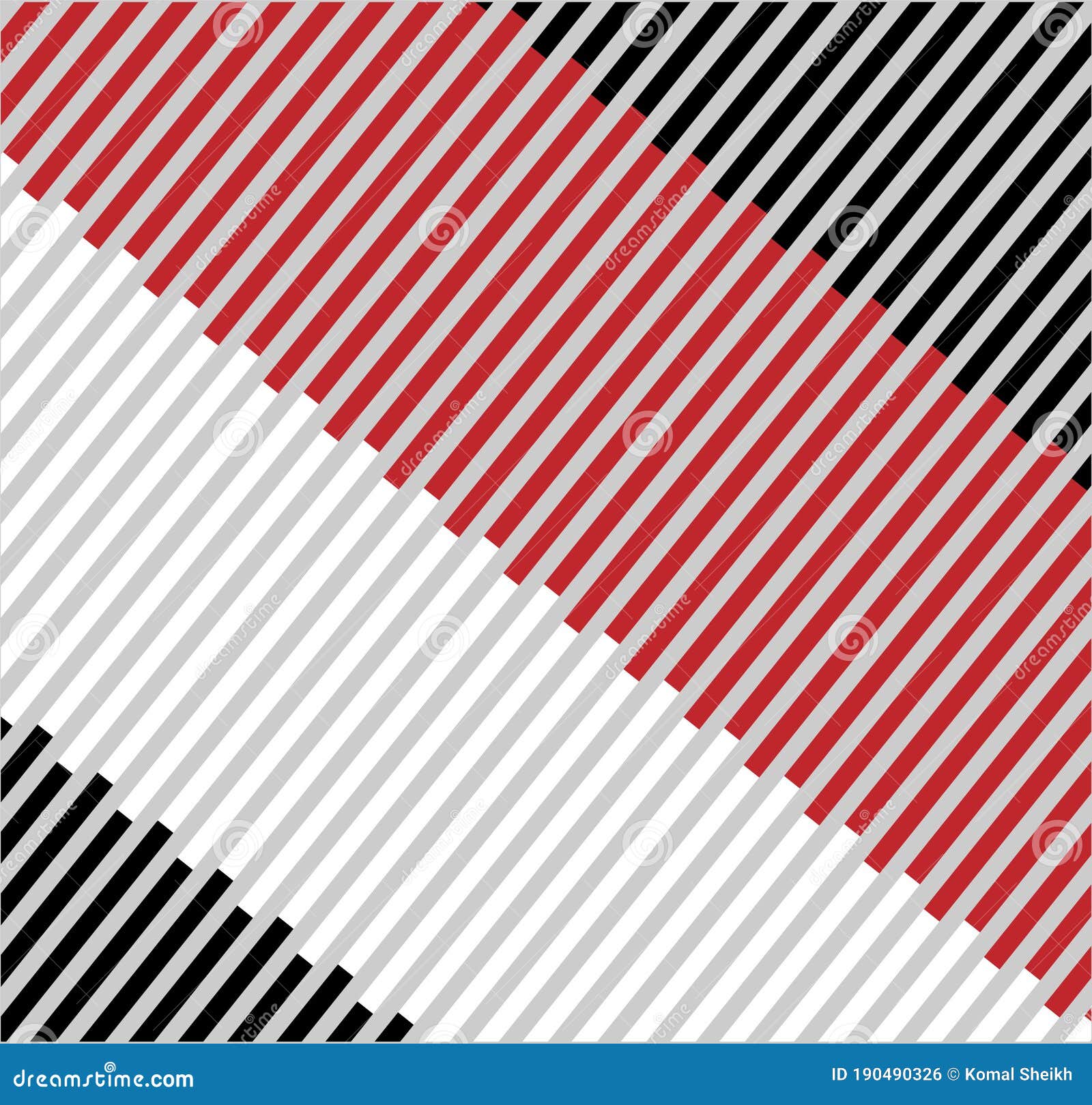 Simple Black Red and White Lines Design Patterns Illustration Abstract ...