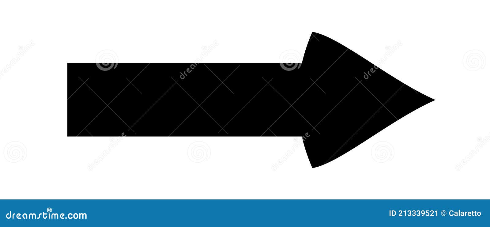 Simple Right Arrow Sign Vector Stock Vector - Illustration of right ...