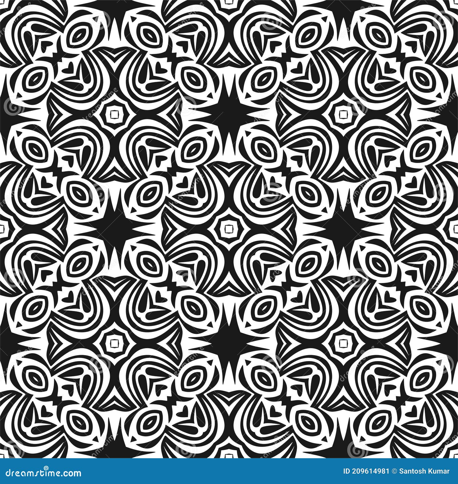 SIMPLE BLACK SEAMLESS PATTERN with WHITE BACK GROUNDS. Stock Vector ...