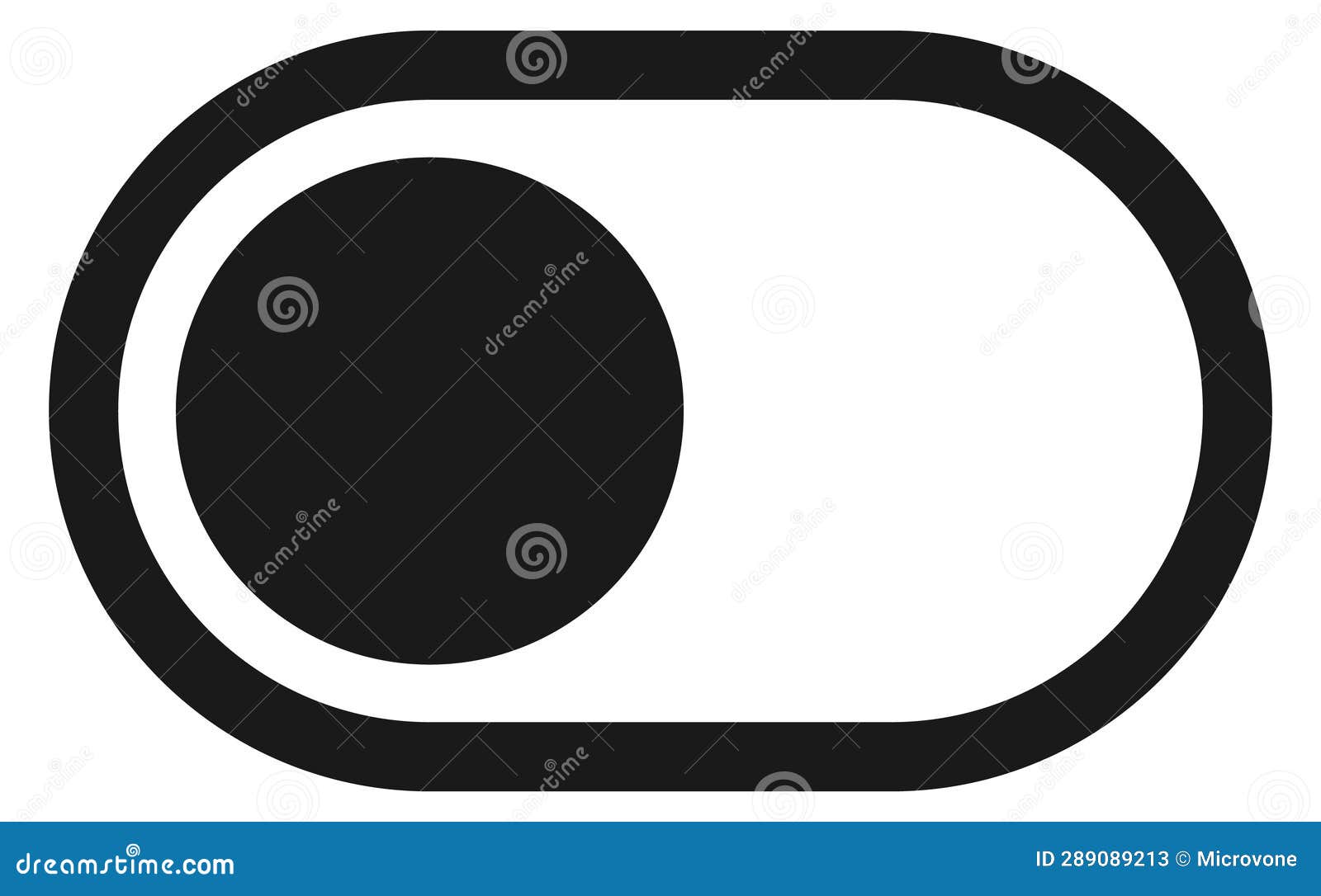 Simple Black Switch. Toggle Button Ui Element Stock Vector ... Simple Black Switch. Toggle Button Ui Element Stock Vector ...