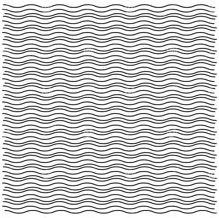 Simple Black and White Pattern Illustration Stock Vector - Illustration ...