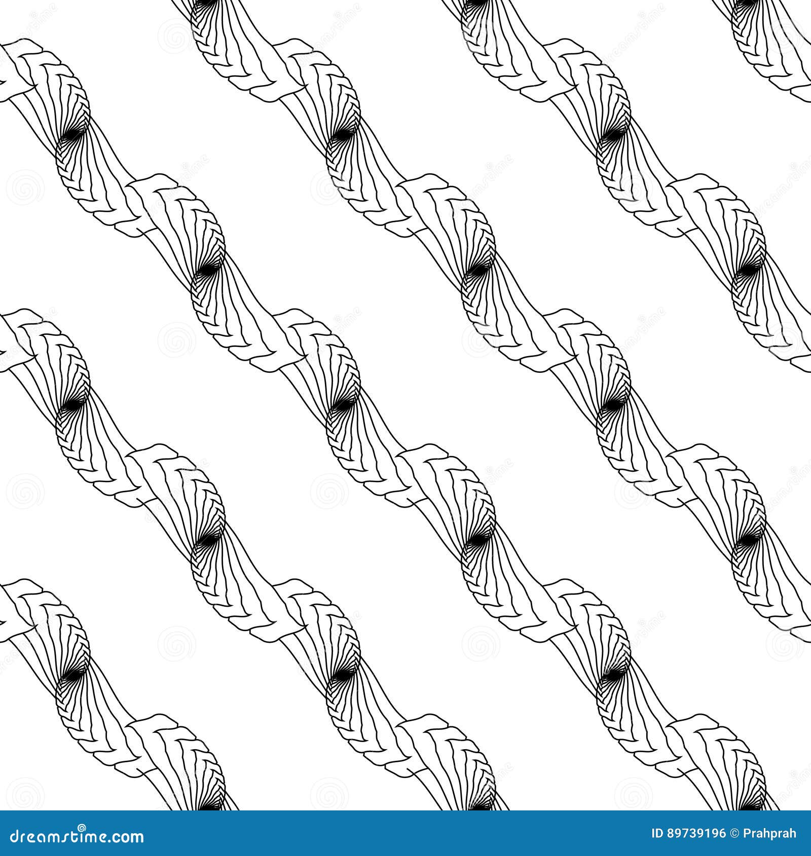 Simple Black and White Seamless Geometric Line Pattern Stock ...