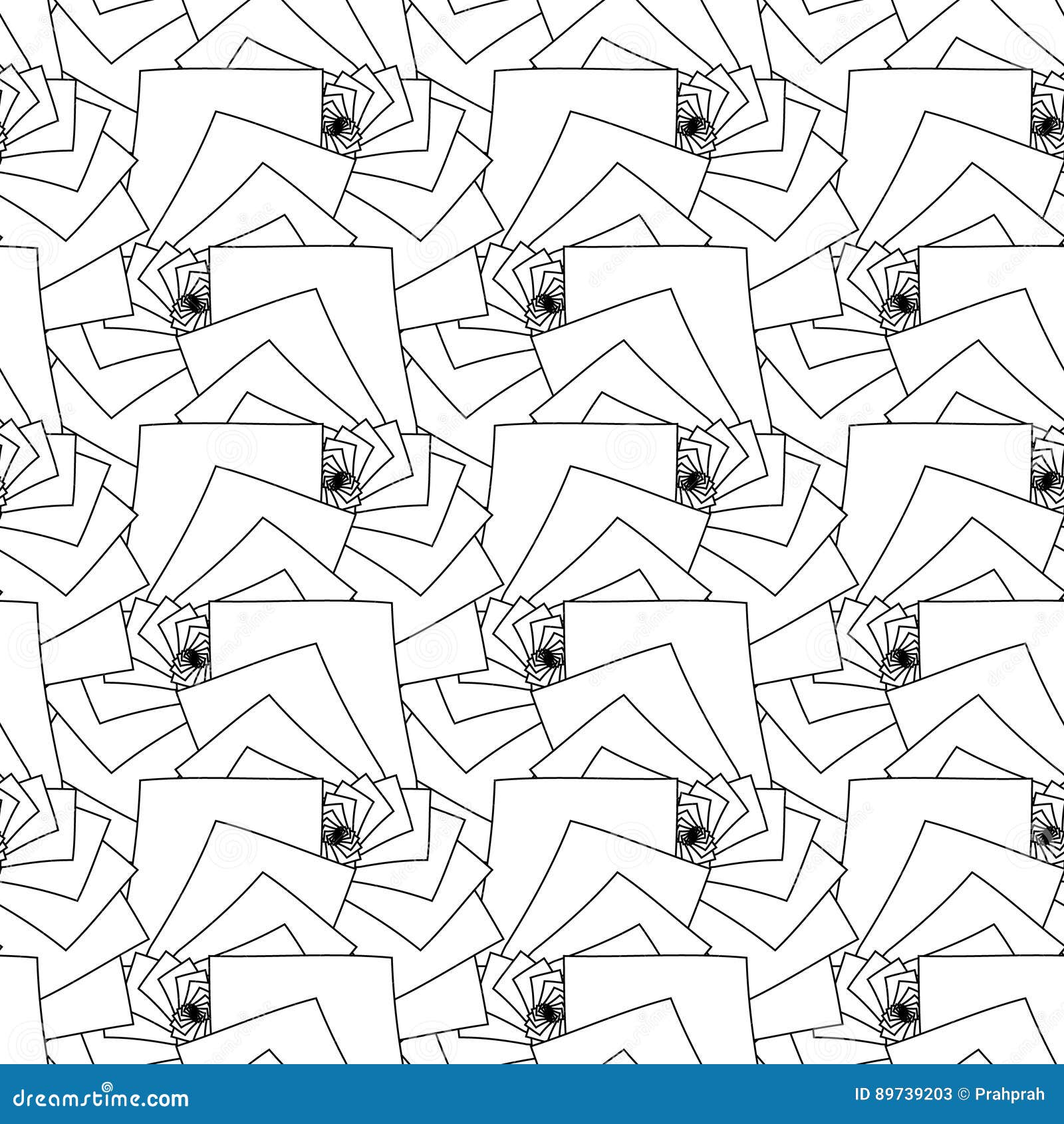Simple Black and White Seamless Geometric Line Pattern Stock ...