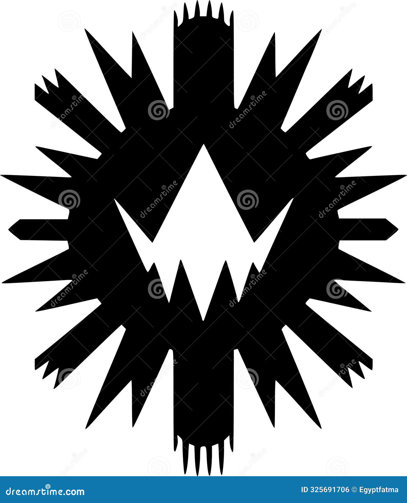 Explosion - Minimalist and Flat Logo - Vector Illustration Stock ...