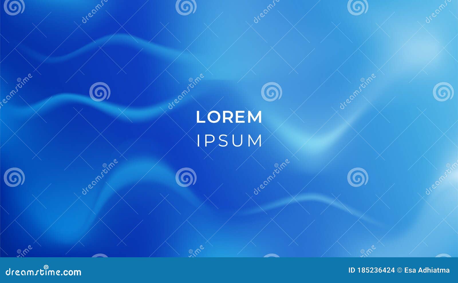 Simple Blue Abstract Modern Background Stock Vector - Illustration of ...