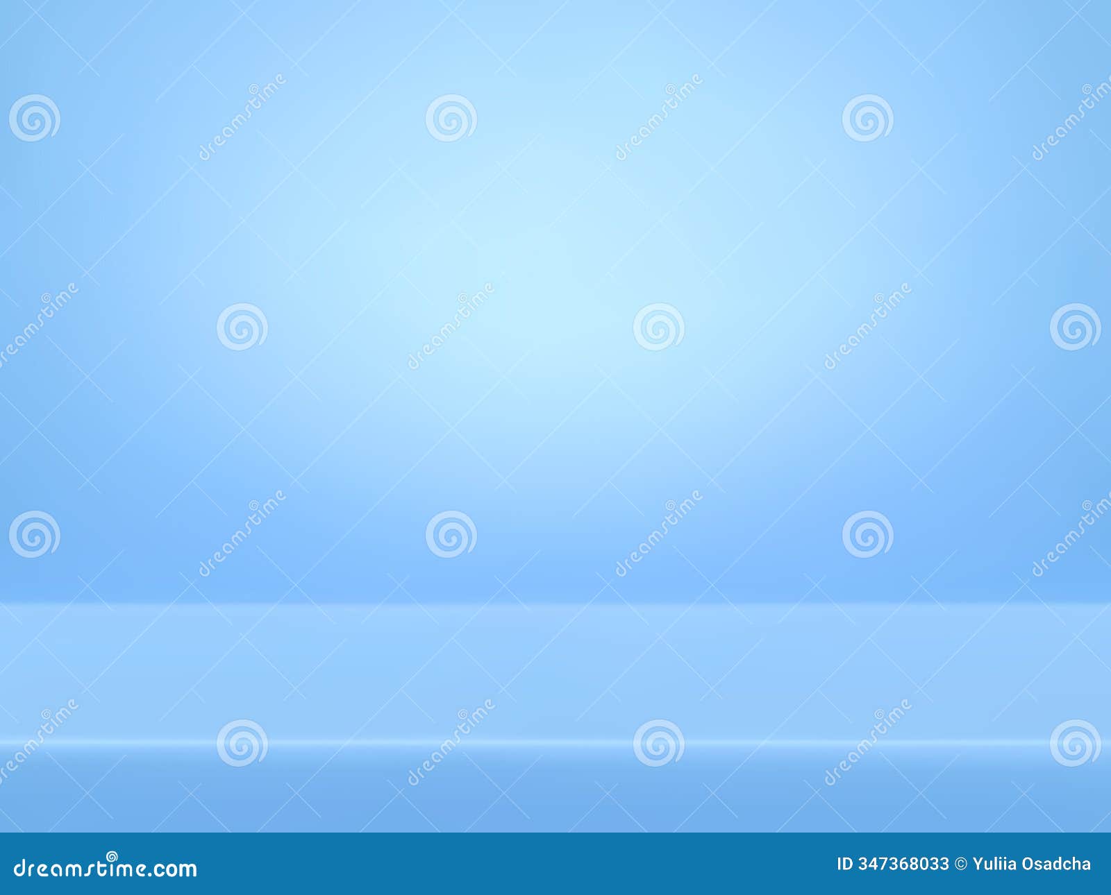 Simple Blue Empty Background Studio Setup with Limbo, Floor and Wall ...
