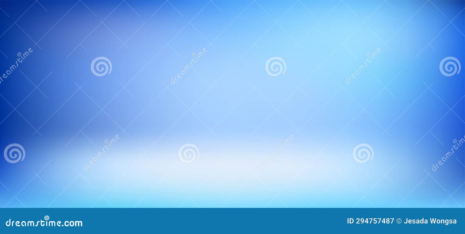 Simple Blue Empty Space Studio Gradient Light Background for Product ...