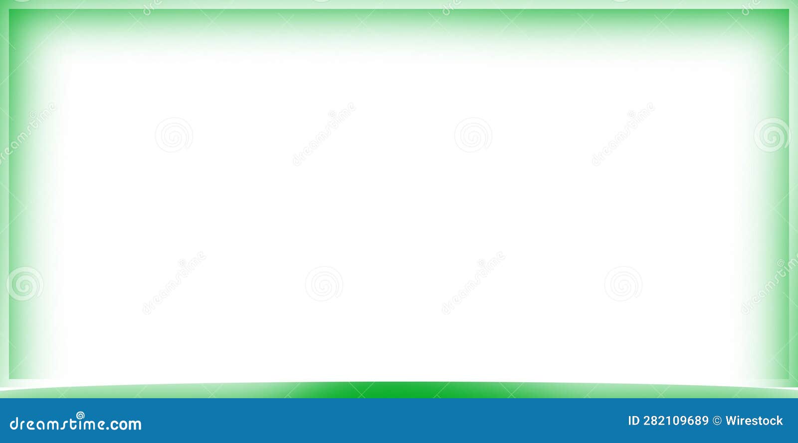 Simple Blue Gradient Frame for Text Stock Illustration - Illustration ...