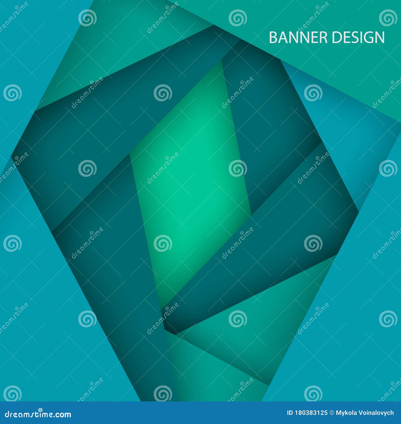 Simple Blue Pattern.Vector Illustration Blue Paper Triangle Stock ...