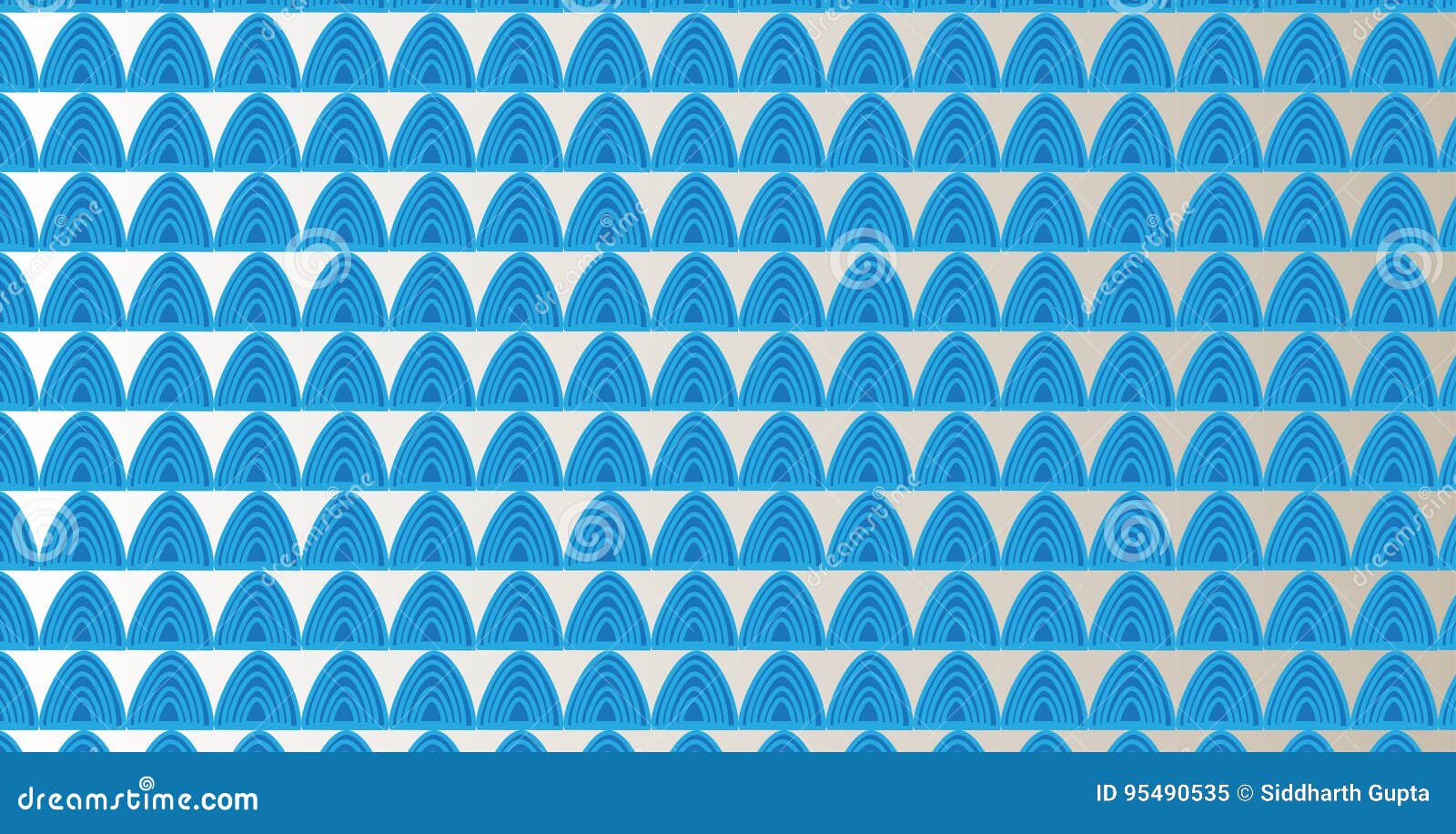 Simple Blue shell pattern stock illustration. Illustration of ...