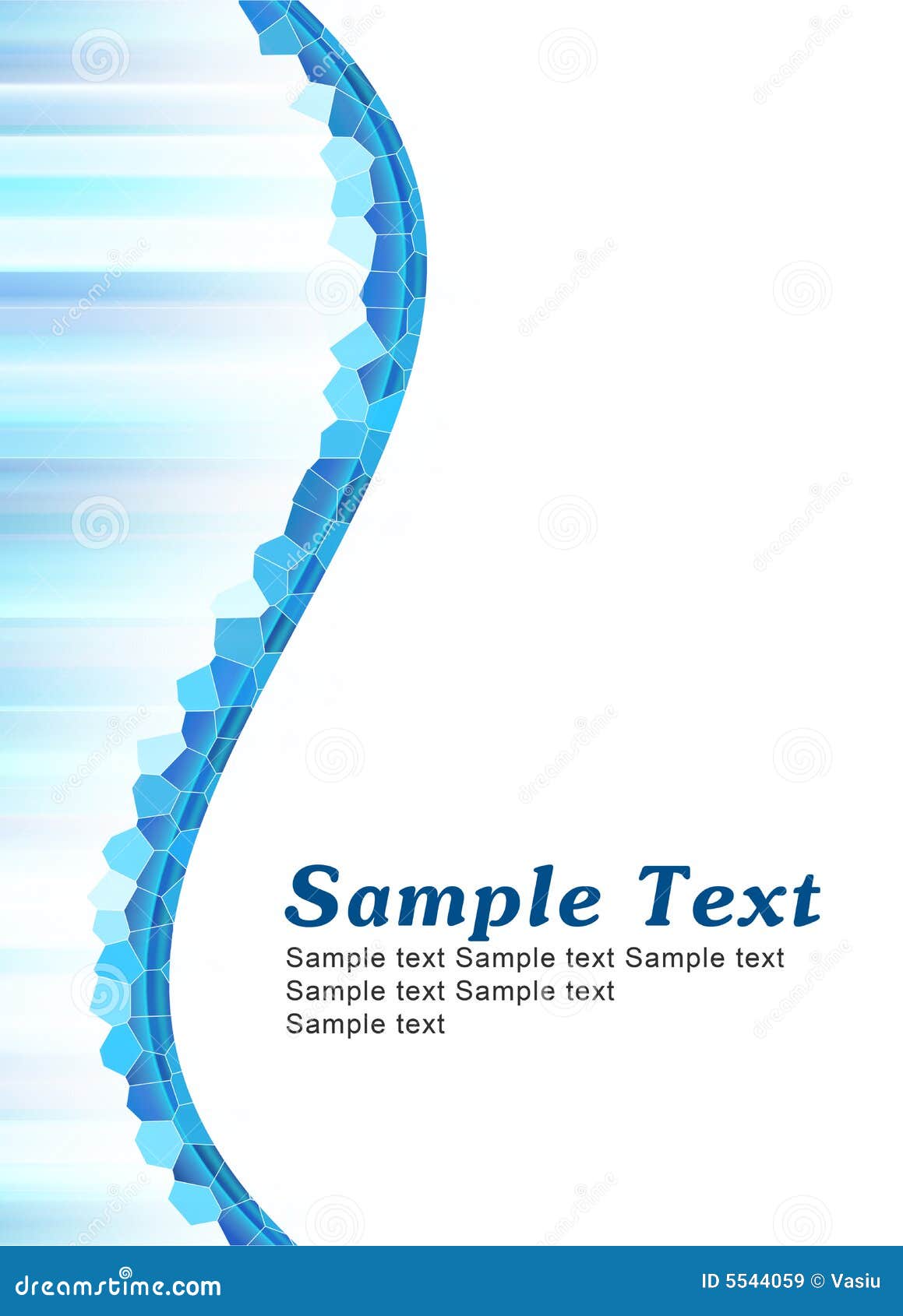 Simple blue template stock illustration. Illustration of blank - 5544059