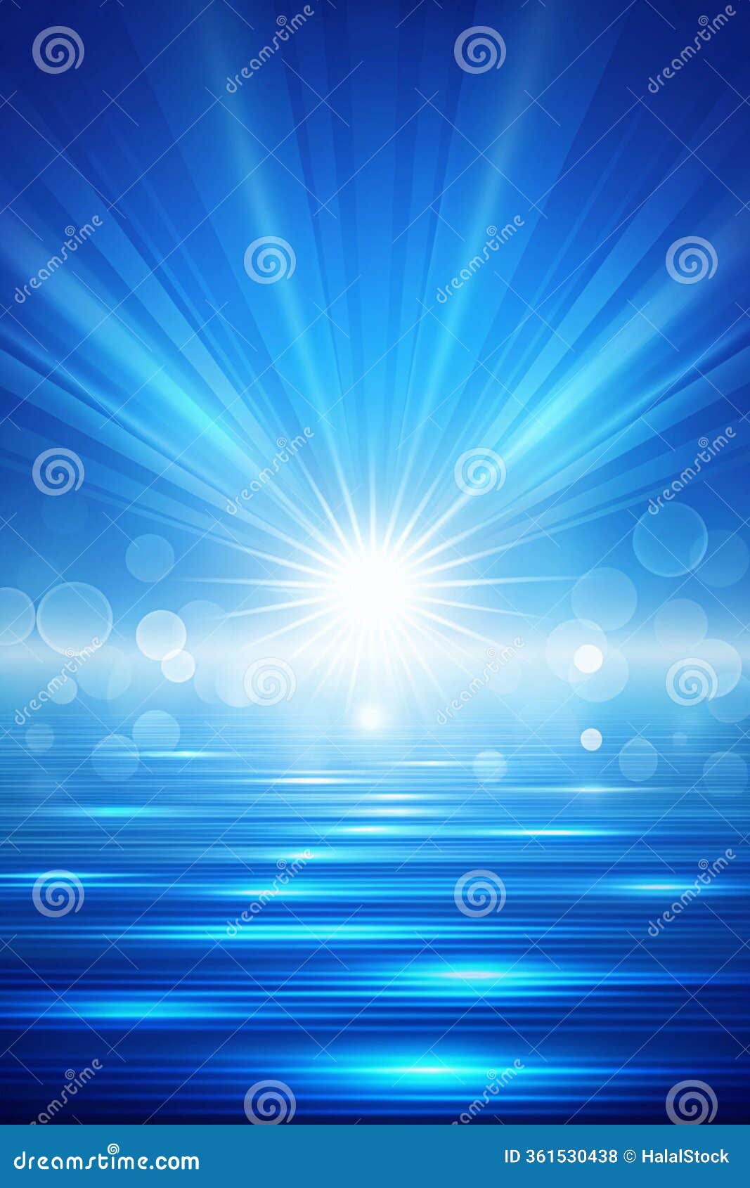 Simple Blue Vector Background Stock Illustration - Illustration of ...