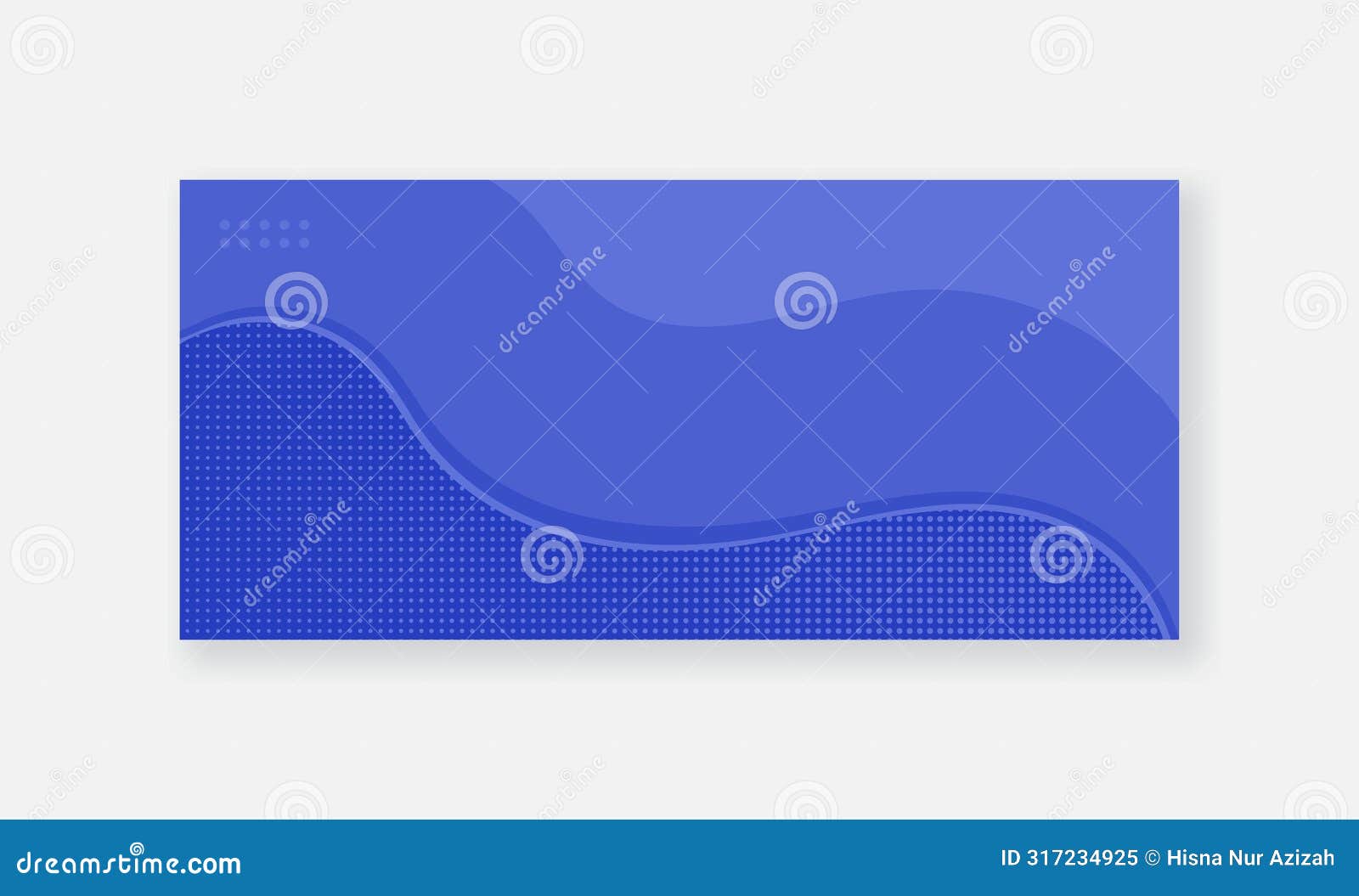 Modern Abstract Background Blue Color Waves Stock Vector - Illustration ...