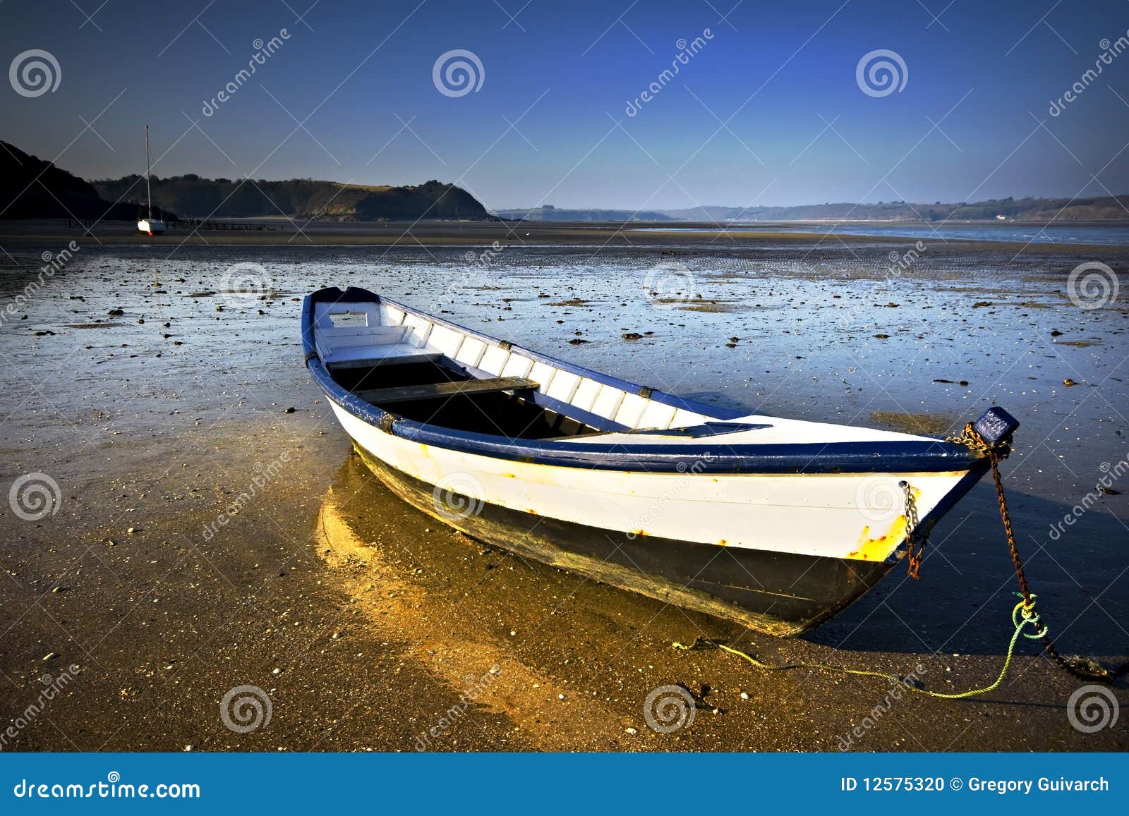 Simple Boat stock photo. Image of ocean, france, boat - 12575320