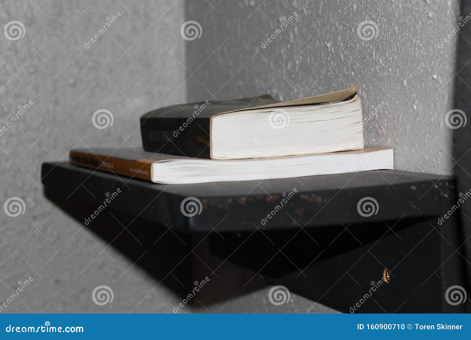 Simple book stand stock photo. Image of simple, wall - 160900710