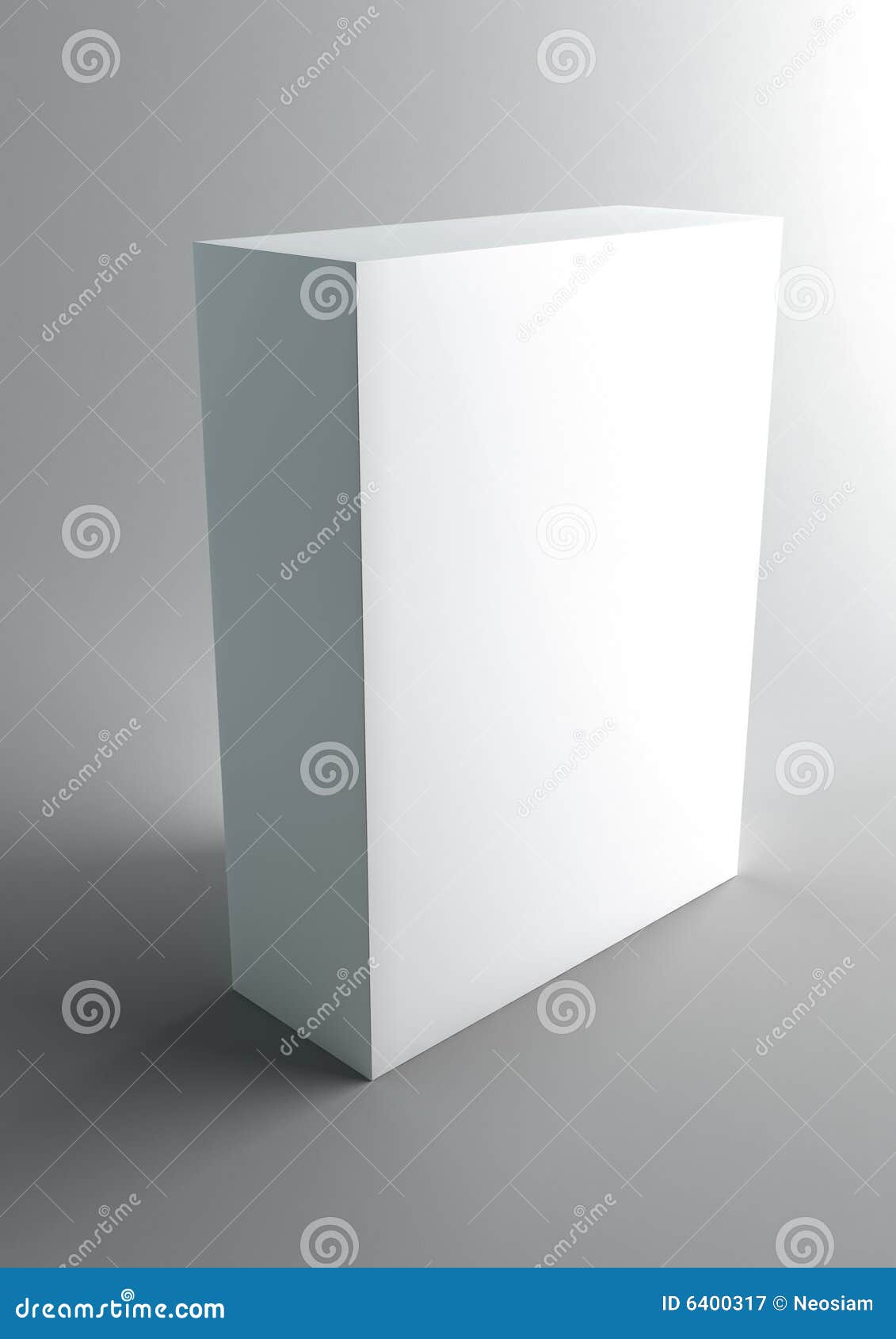 Simple Box stock illustration. Illustration of shadow - 6400317