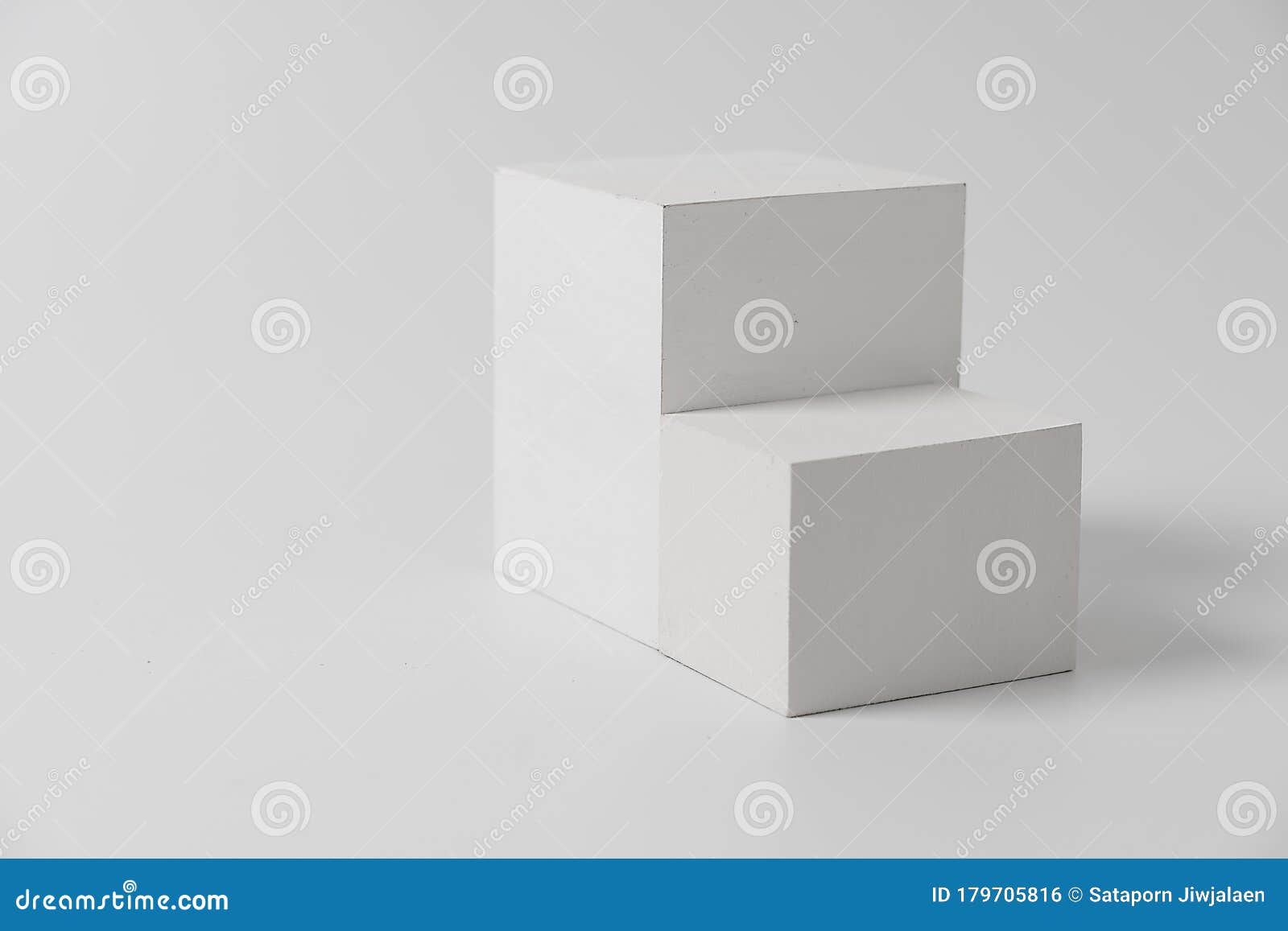 Simple Box Display Mockup Customizing Stock Photography | CartoonDealer ...