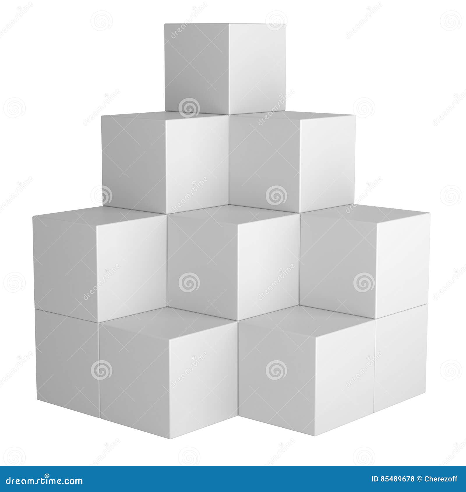 Simple Box Display, stock illustration. Illustration of shelf - 85489678