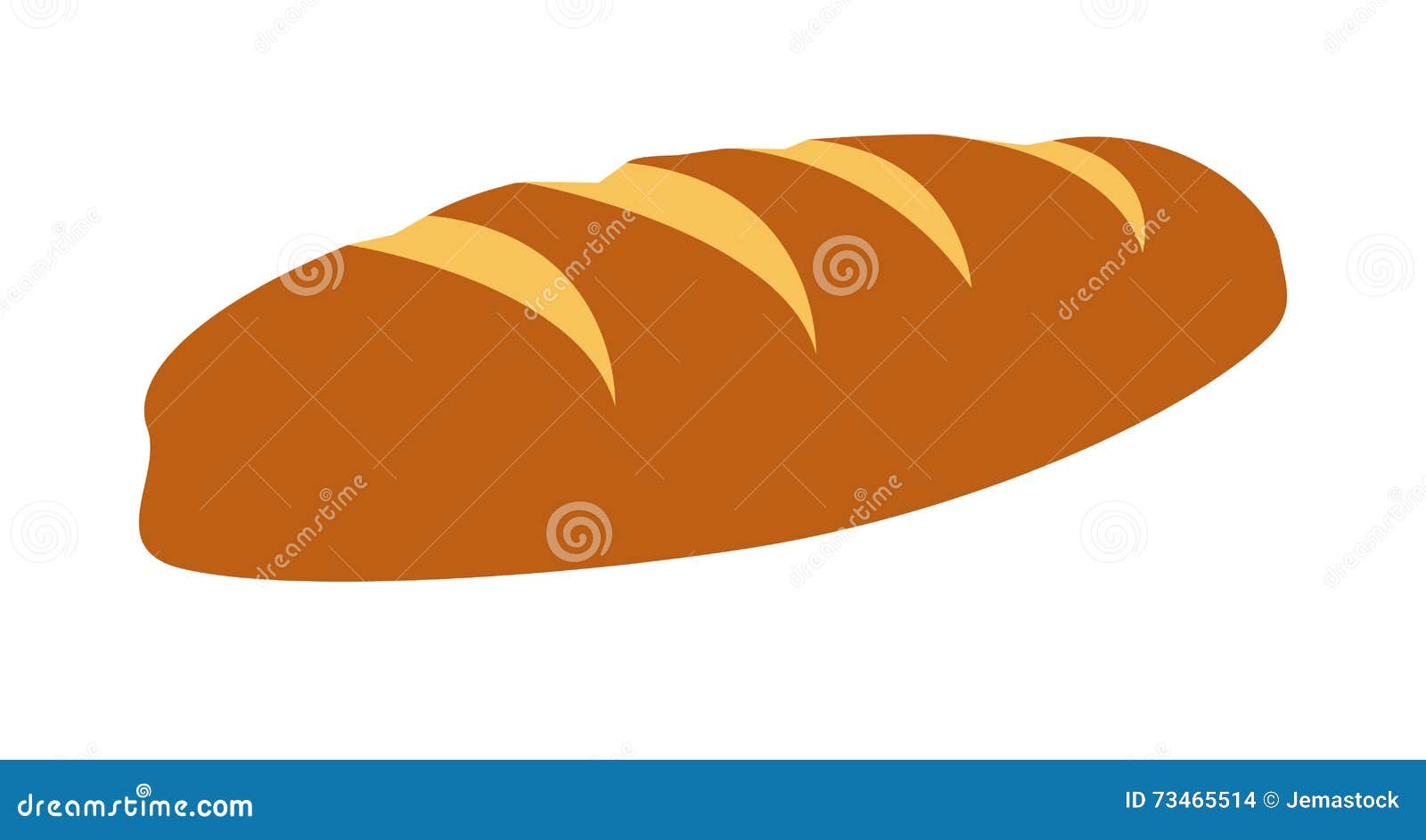 Simple bread icon stock illustration. Illustration of barley - 73465514