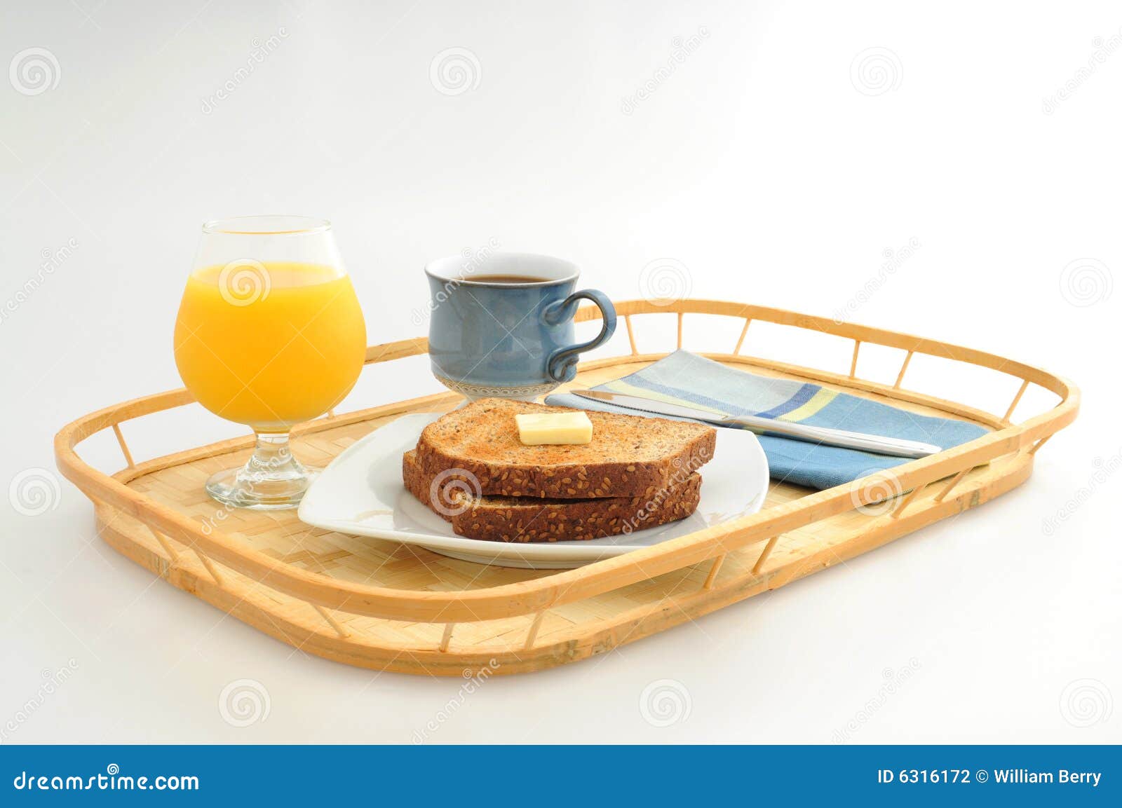 Simple Breakfast stock photo. Image of juice, breakfast - 6316172