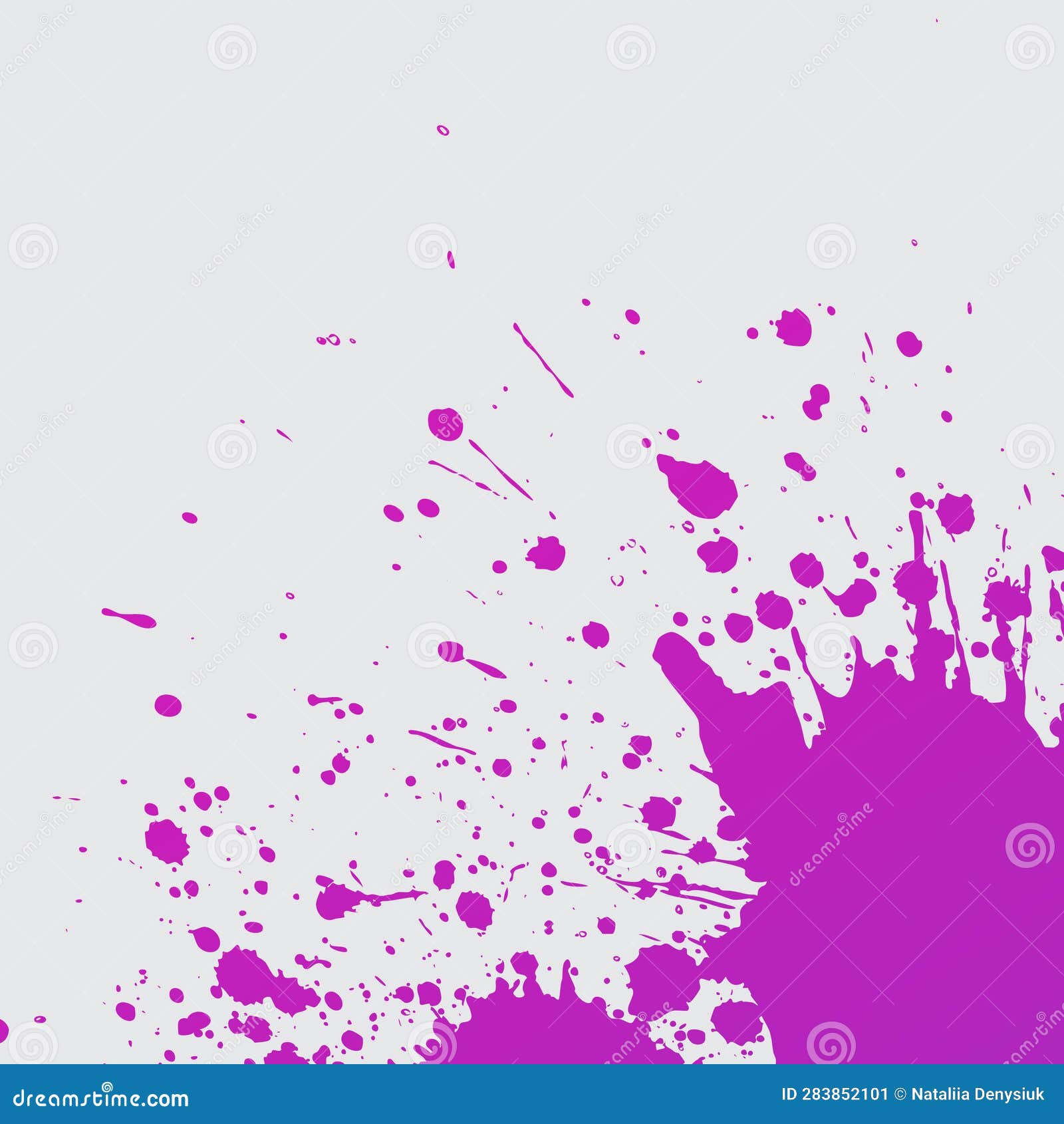 Simple and Bright Violet Gradient Vector Background with Color Splash ...