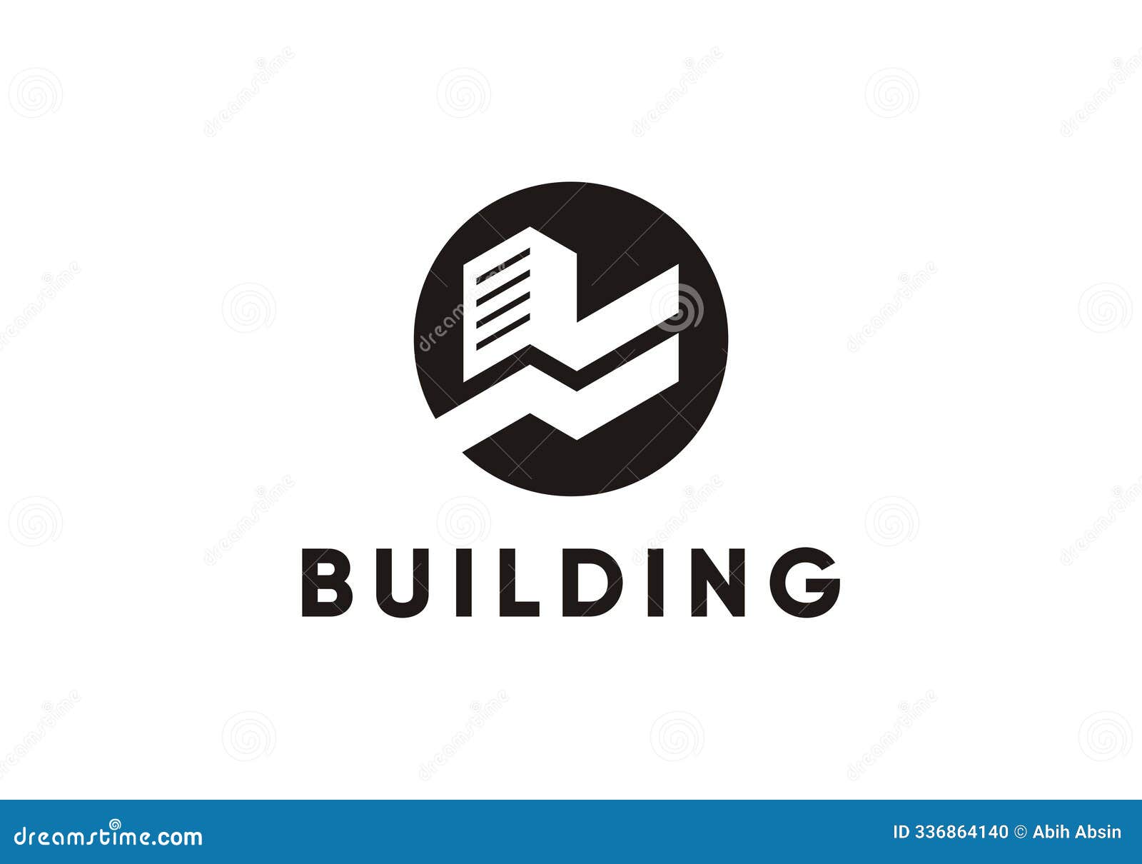 Simple Building Logo. City, Hotel, Apartment Icon Design Stock ...