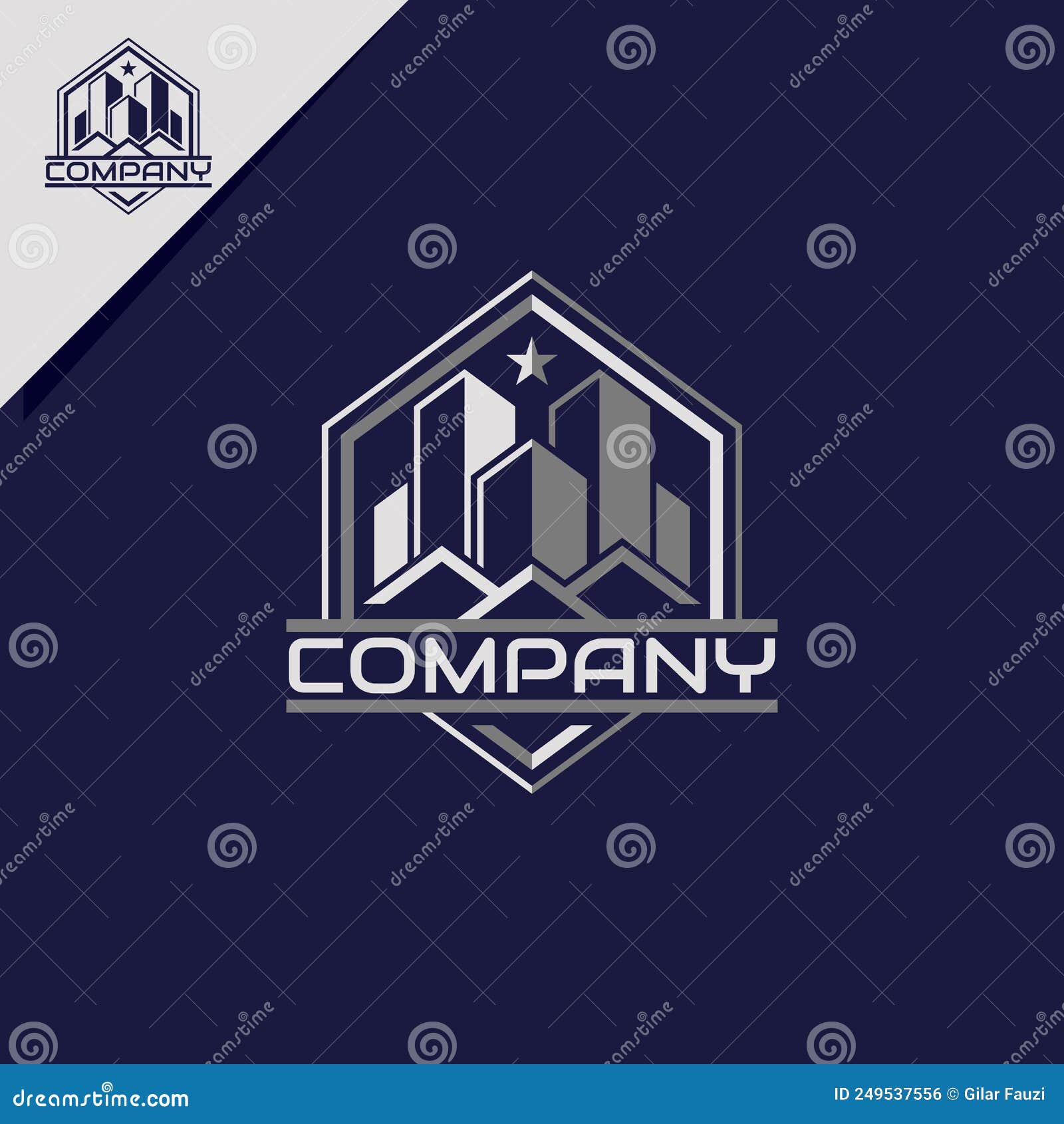 Simple building logo stock vector. Illustration of abstract - 249537556