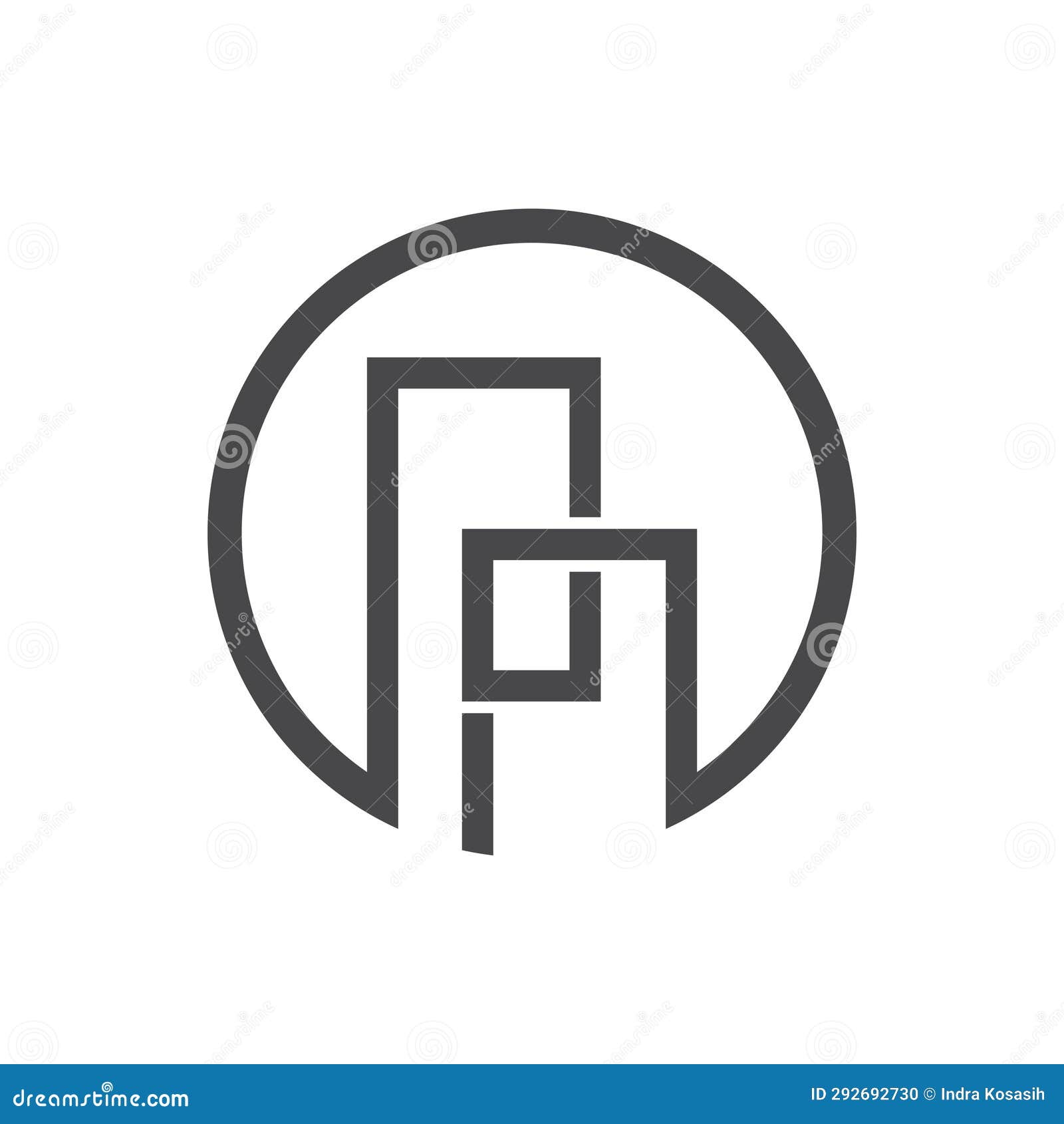 Simple Building Symbol Logo Vector Icon Illustration Stock Vector ...