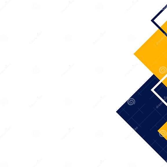 Simple Business Frame Design Element Stock Illustration - Illustration ...