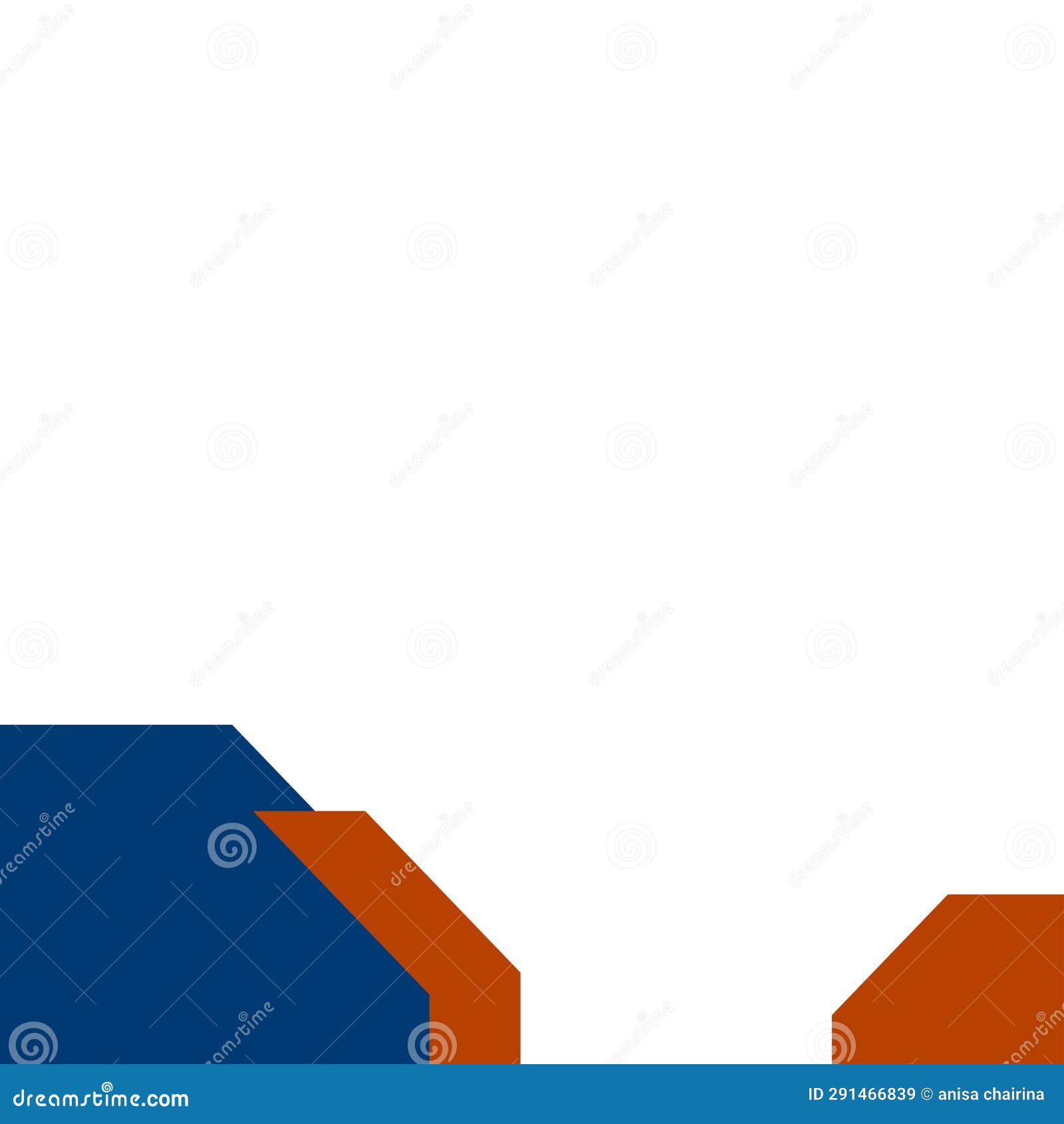 Simple Business Frame Design Element Stock Illustration - Illustration ...