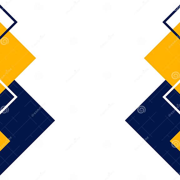 Simple Business Frame Design Element Stock Illustration - Illustration ...