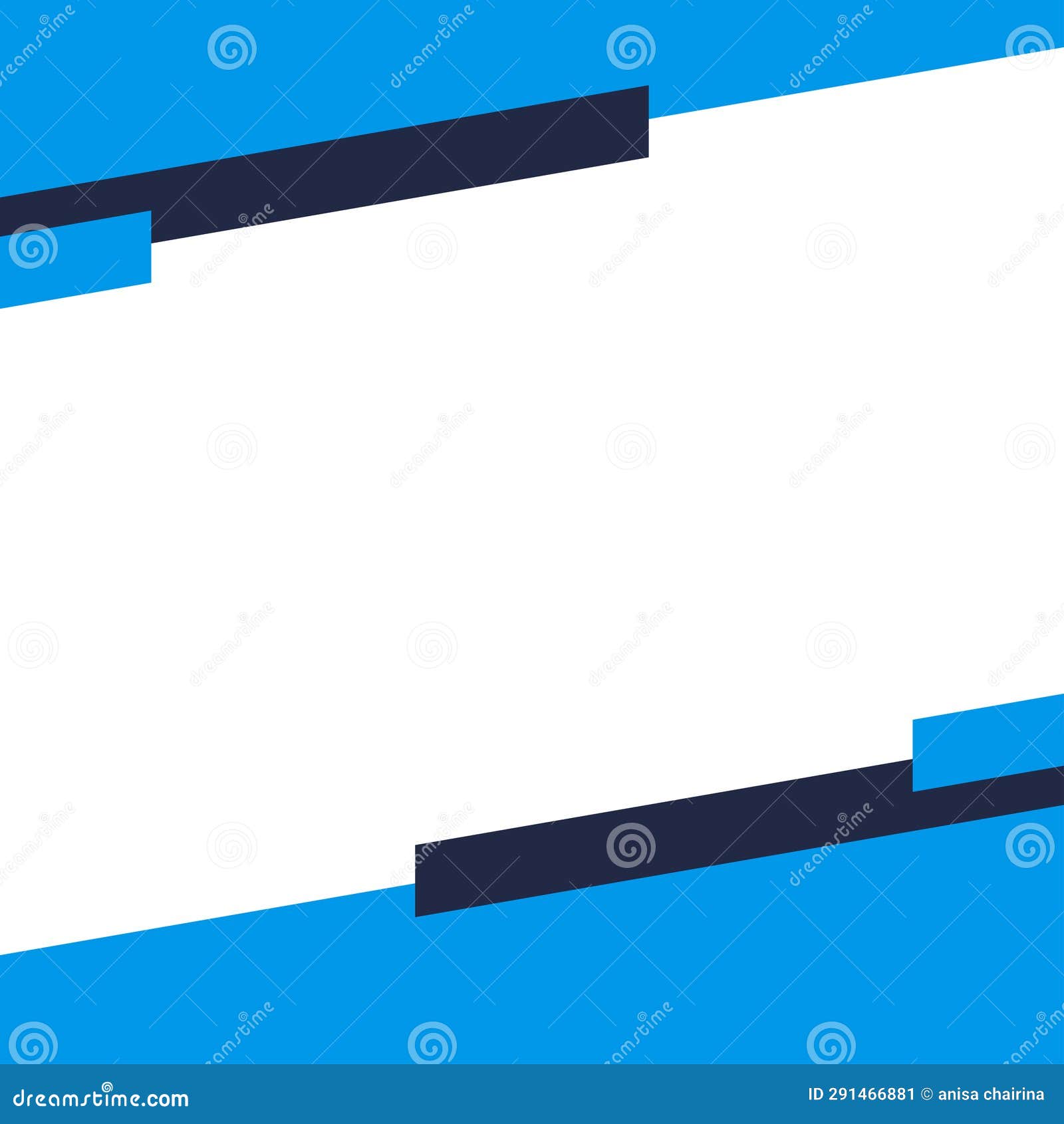 Simple Business Frame Design Element Stock Illustration - Illustration ...