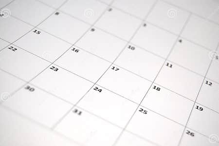 Simple calendar stock photo. Image of month, planning - 4907624
