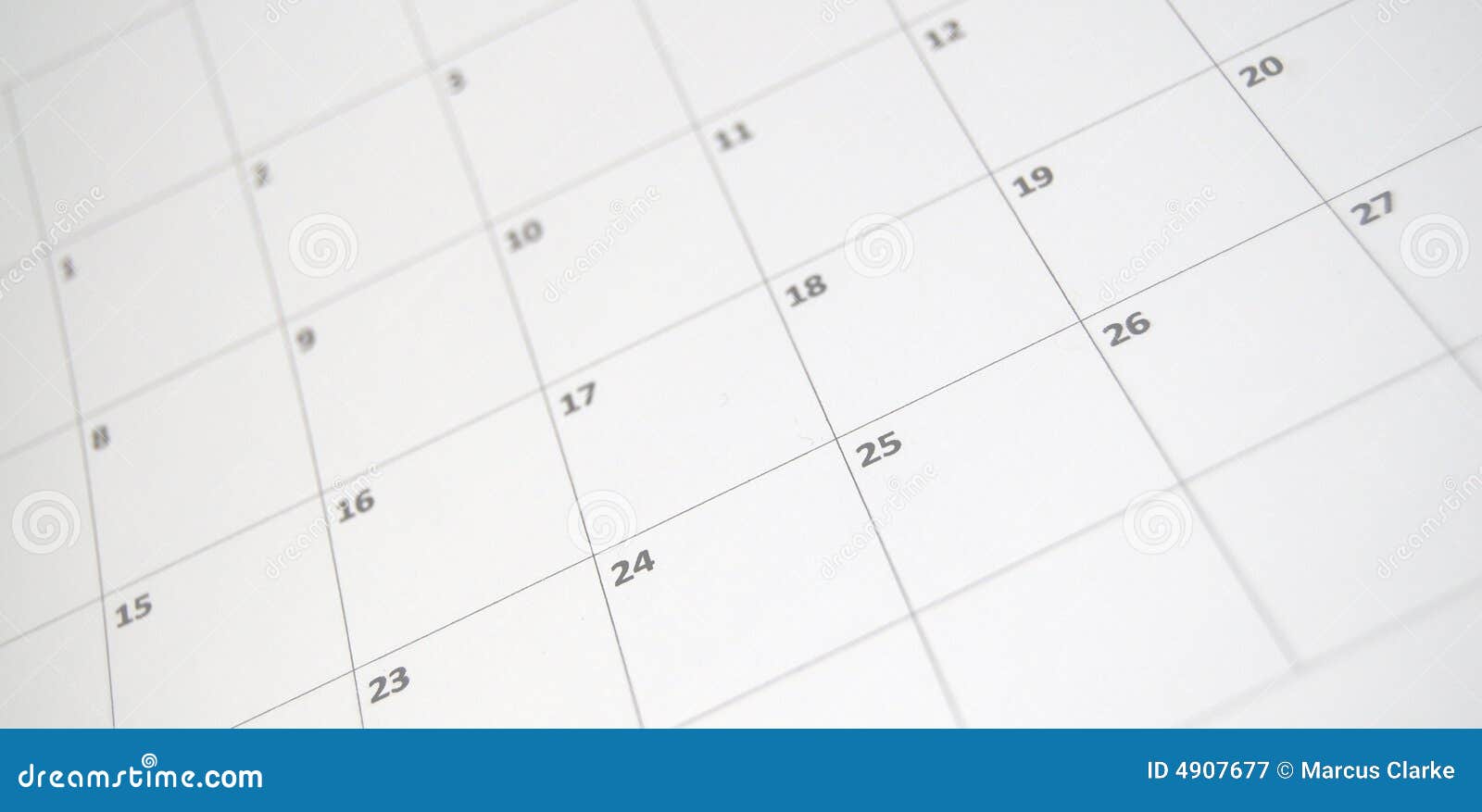 Simple calendar stock image. Image of close, book, boxes - 4907677